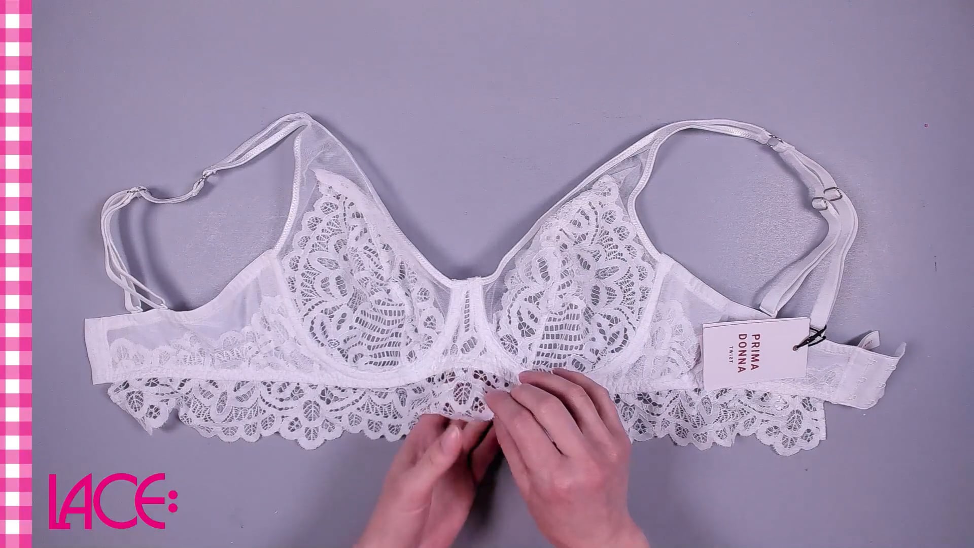 PrimaDonna - Lingerie - BH - 75E - 0141886 - wht | Lace.de on Vimeo
