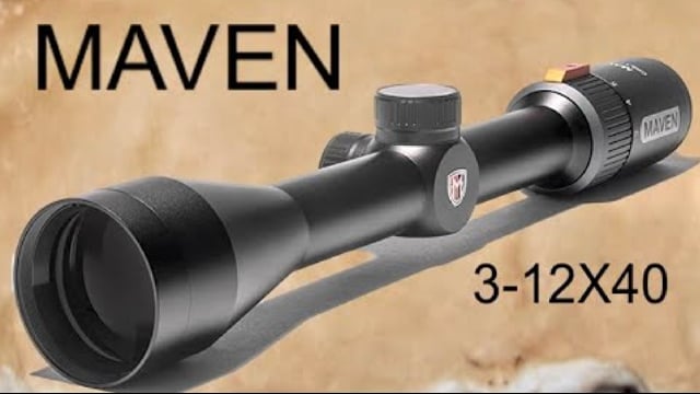 Maven 3-12x40 Scope Review - Airgun101