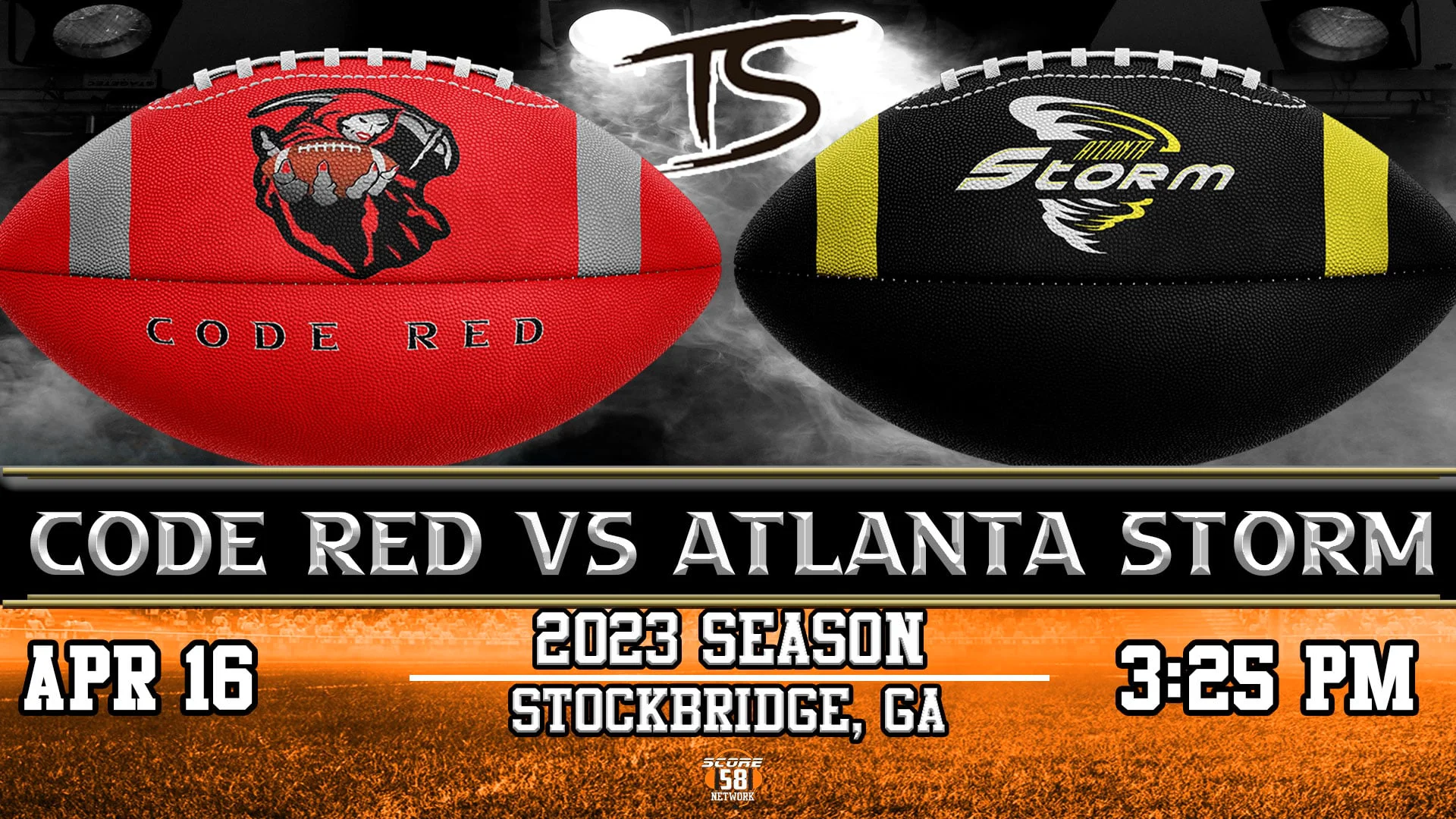 23 - 4/16 3:25pm Code Red vs ATL Storm on Vimeo