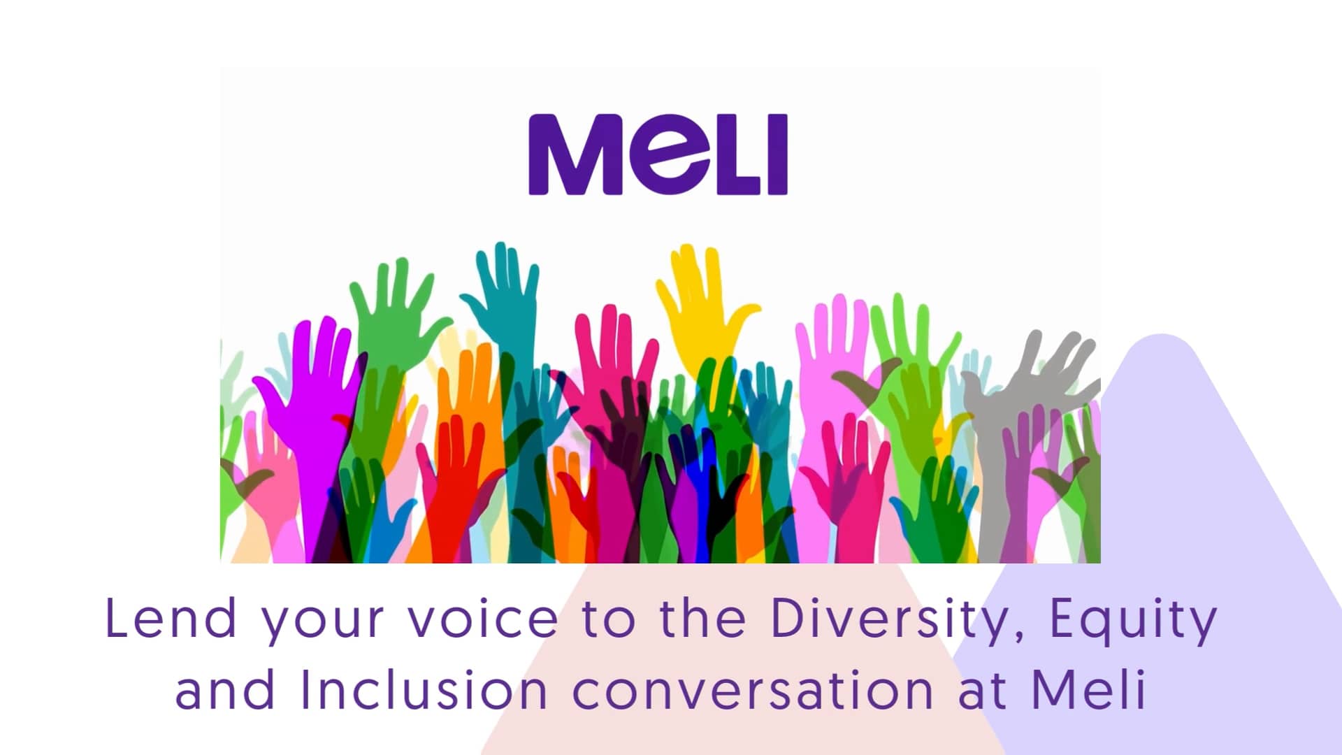 Invitation to DEI Working Groups on Vimeo