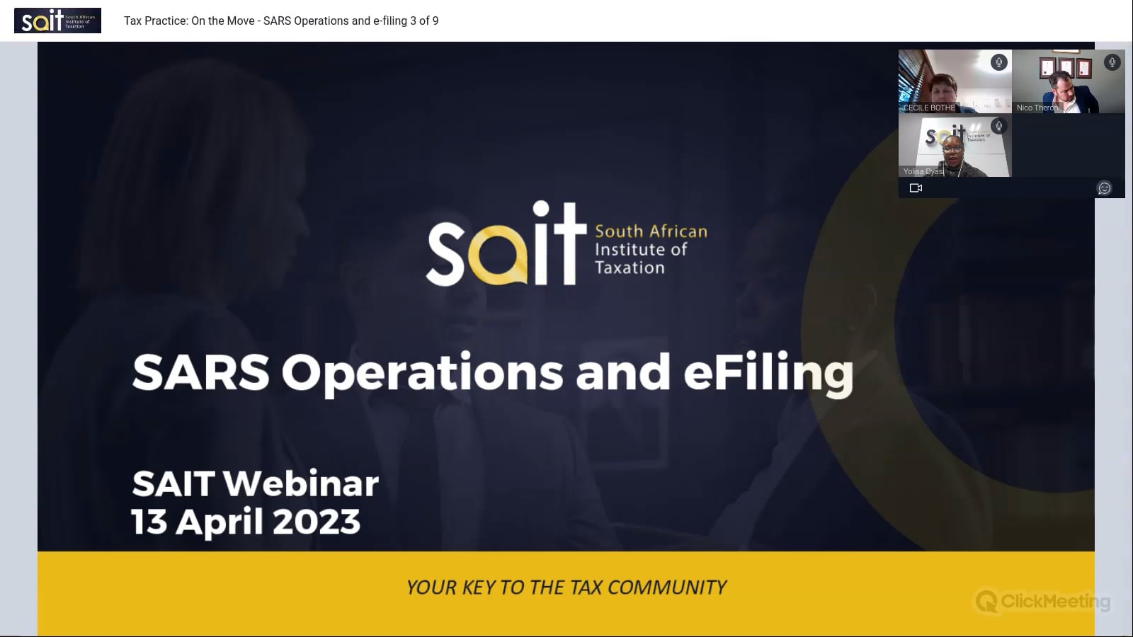 Tax_Practice_On_the_Move_SARS_Operations_and_e_filing_3_of_9 on Vimeo