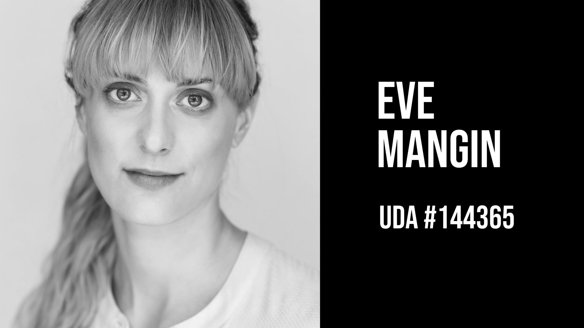 Démo actrice Eve Mangin on Vimeo