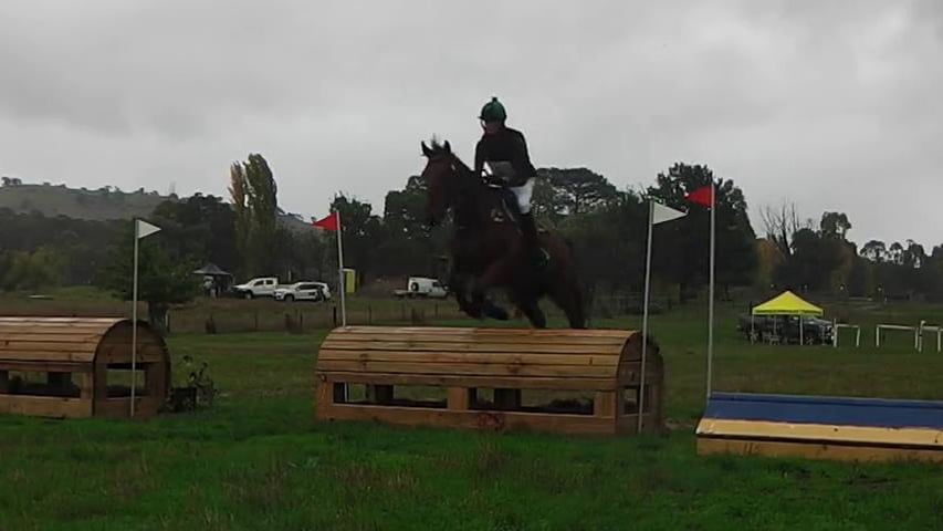 Rory Hamilton riding Fort Cluster 5 Grade 2 Mansfield PC Horse Trials ...