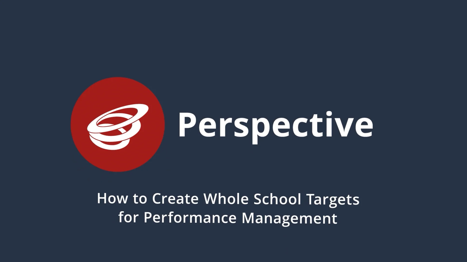 How to Create Whole School Targets for Performance Management