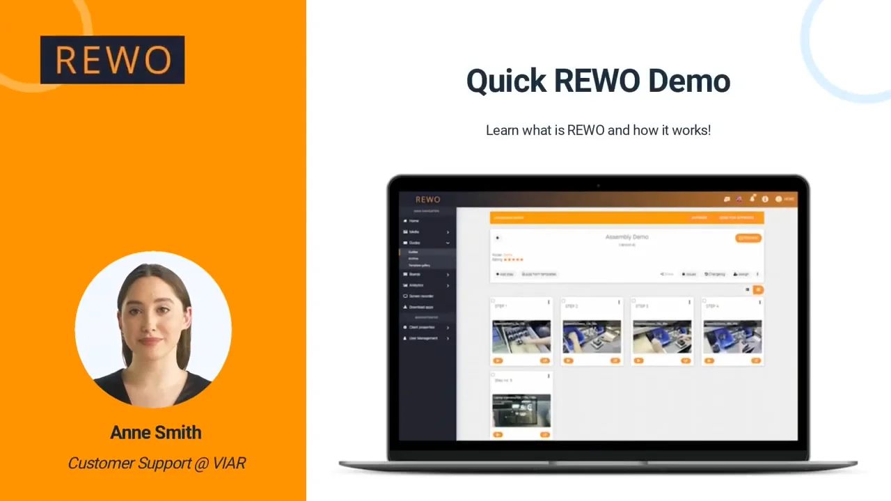 REWO - Quick Product Demo