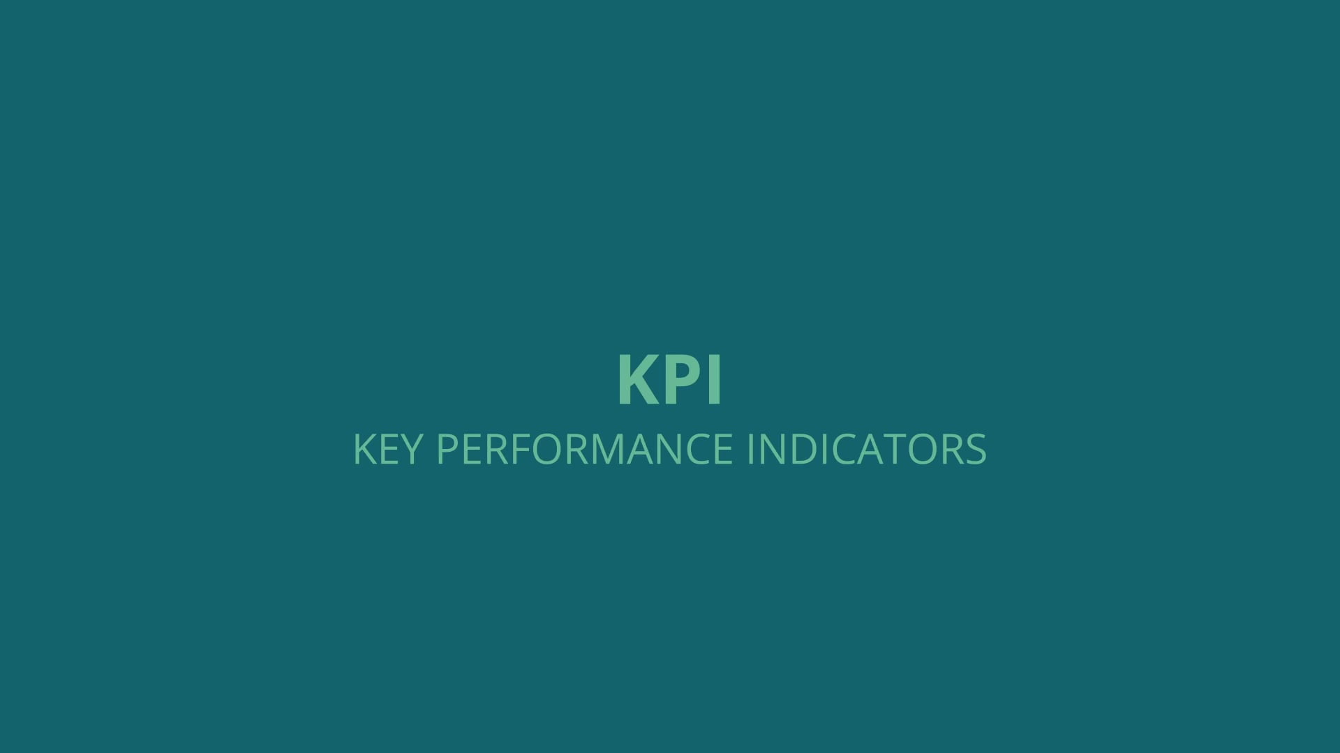Kpi On Vimeo