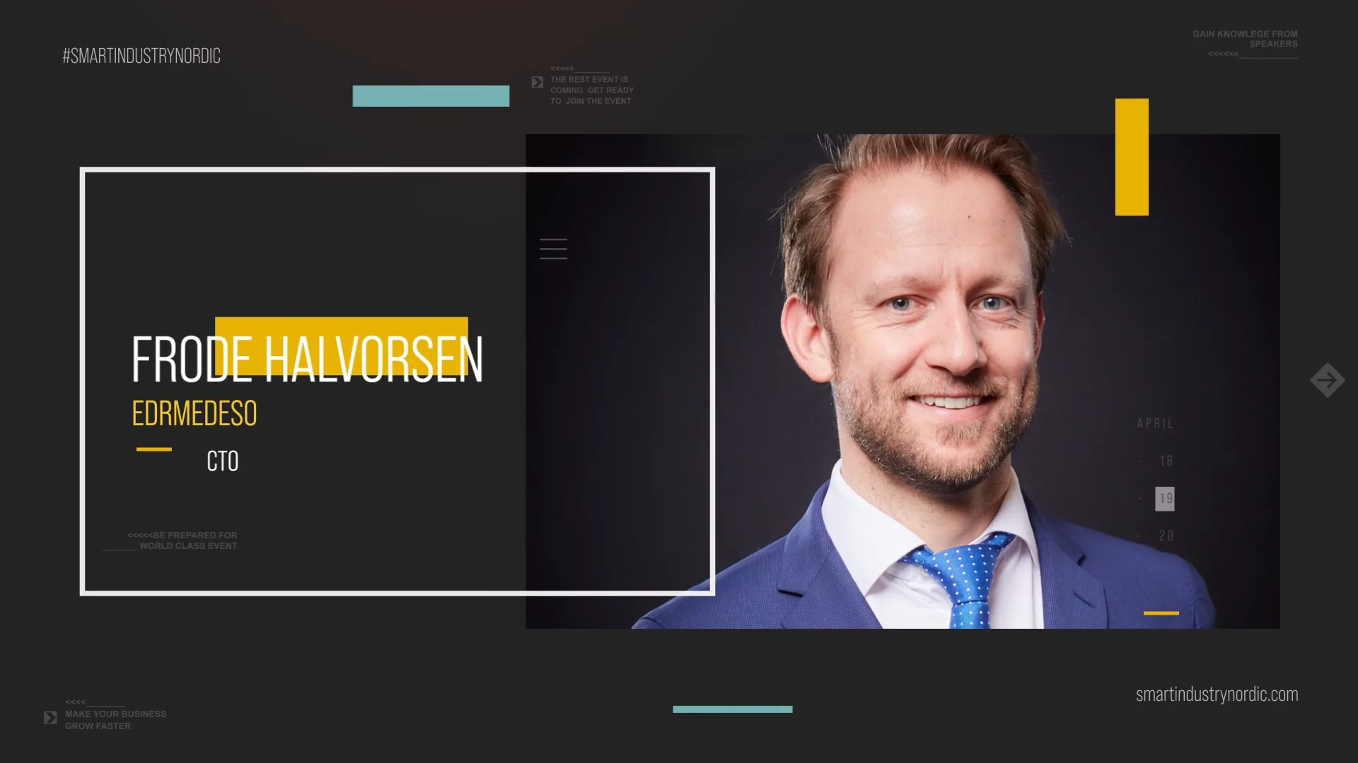 TRAILER | Frode Halvorsen | Smart Industry 5.0 on Vimeo