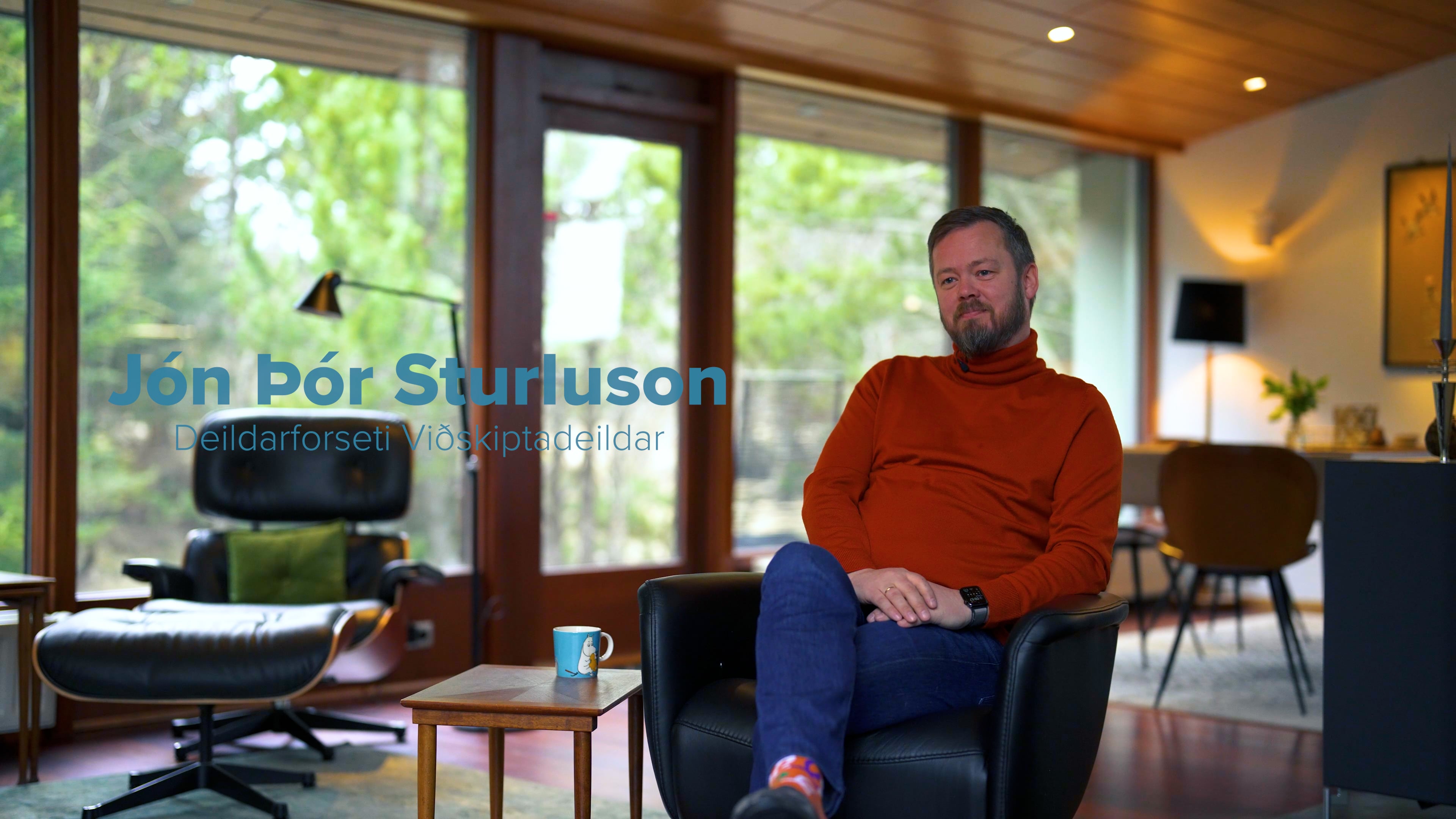 Jón Þór Sturluson - Forseti viðskiptadeildar on Vimeo