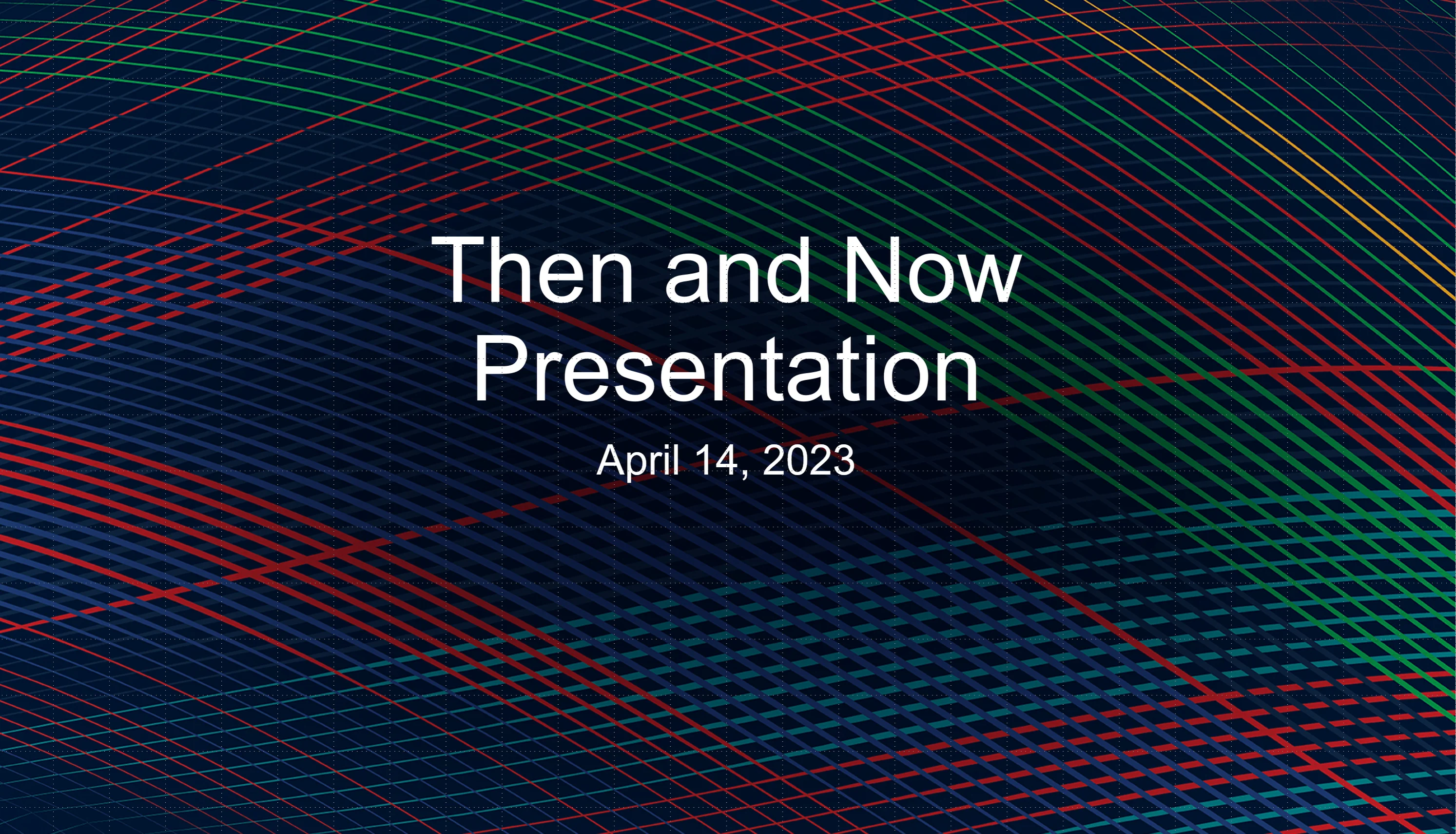 Then and Now Presentation on Vimeo