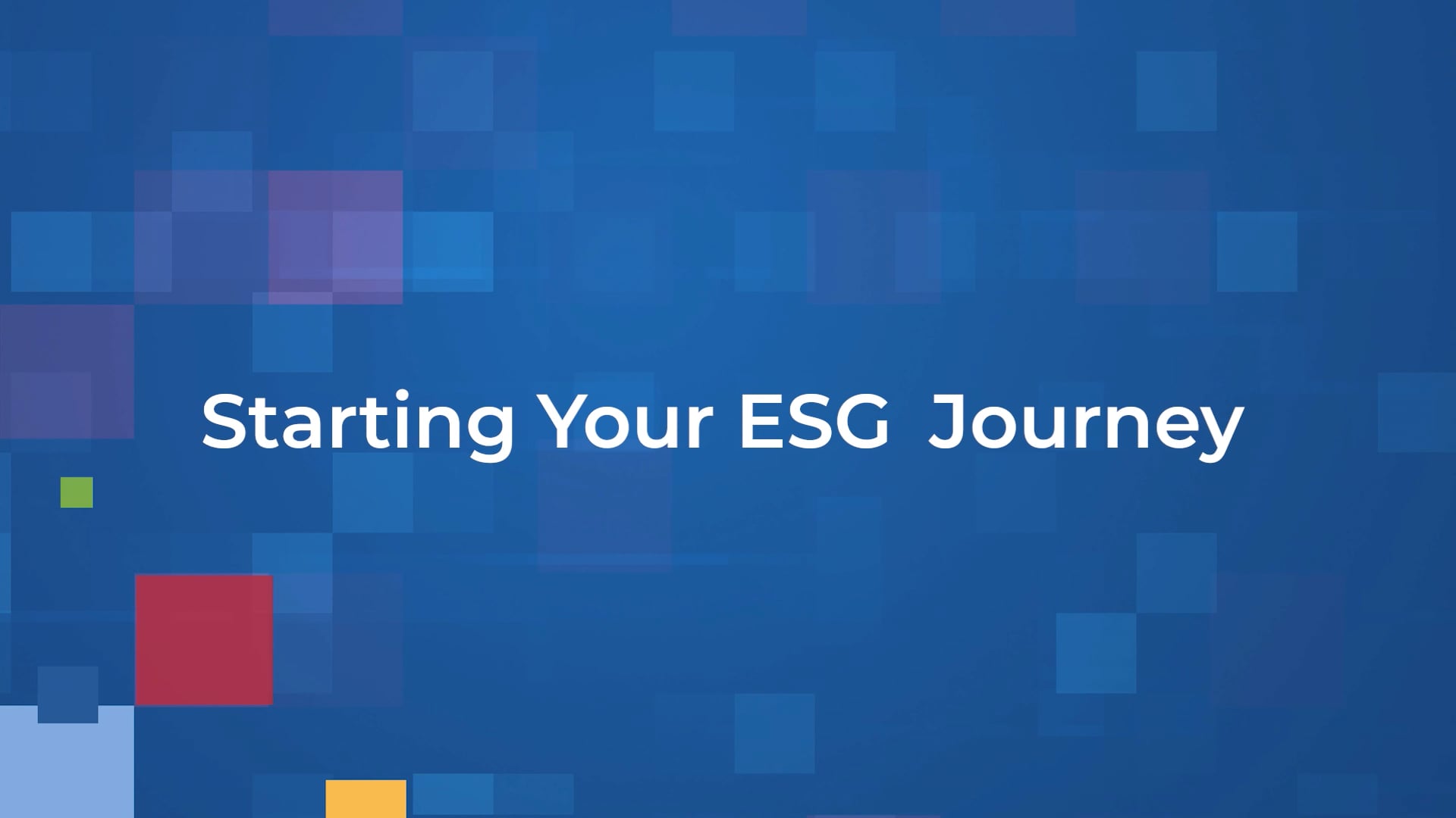 Starting Your ESG Journey, featuring Julie Turpin on Vimeo