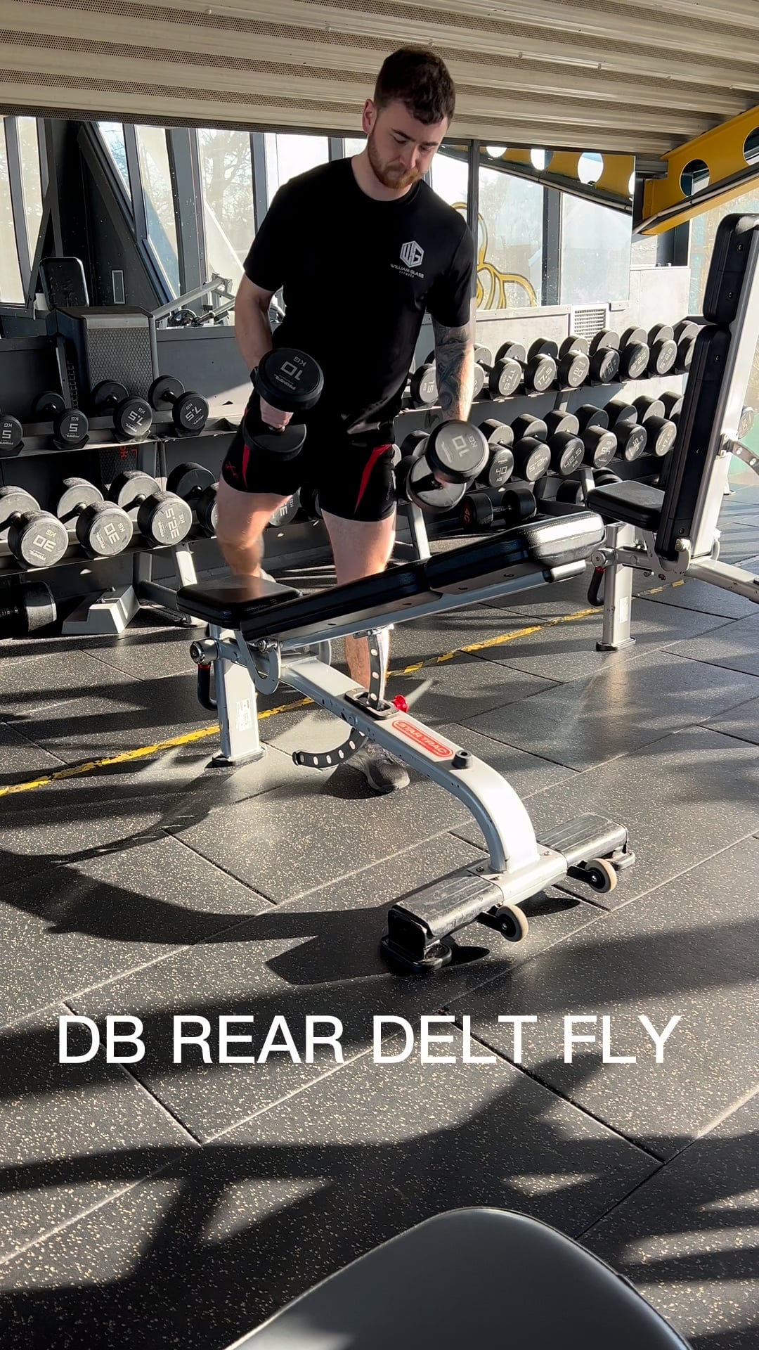 DB Rear Delt Fly on Vimeo