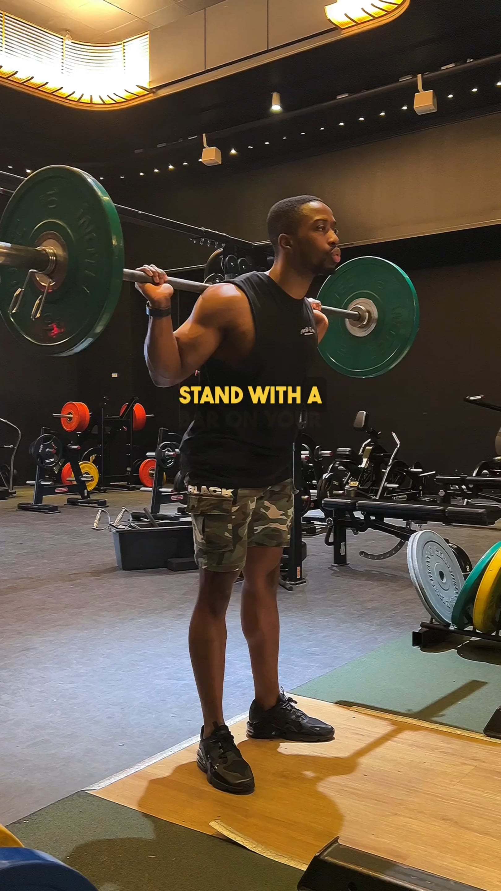 Lower body workout ( Barbell Squats) on Vimeo
