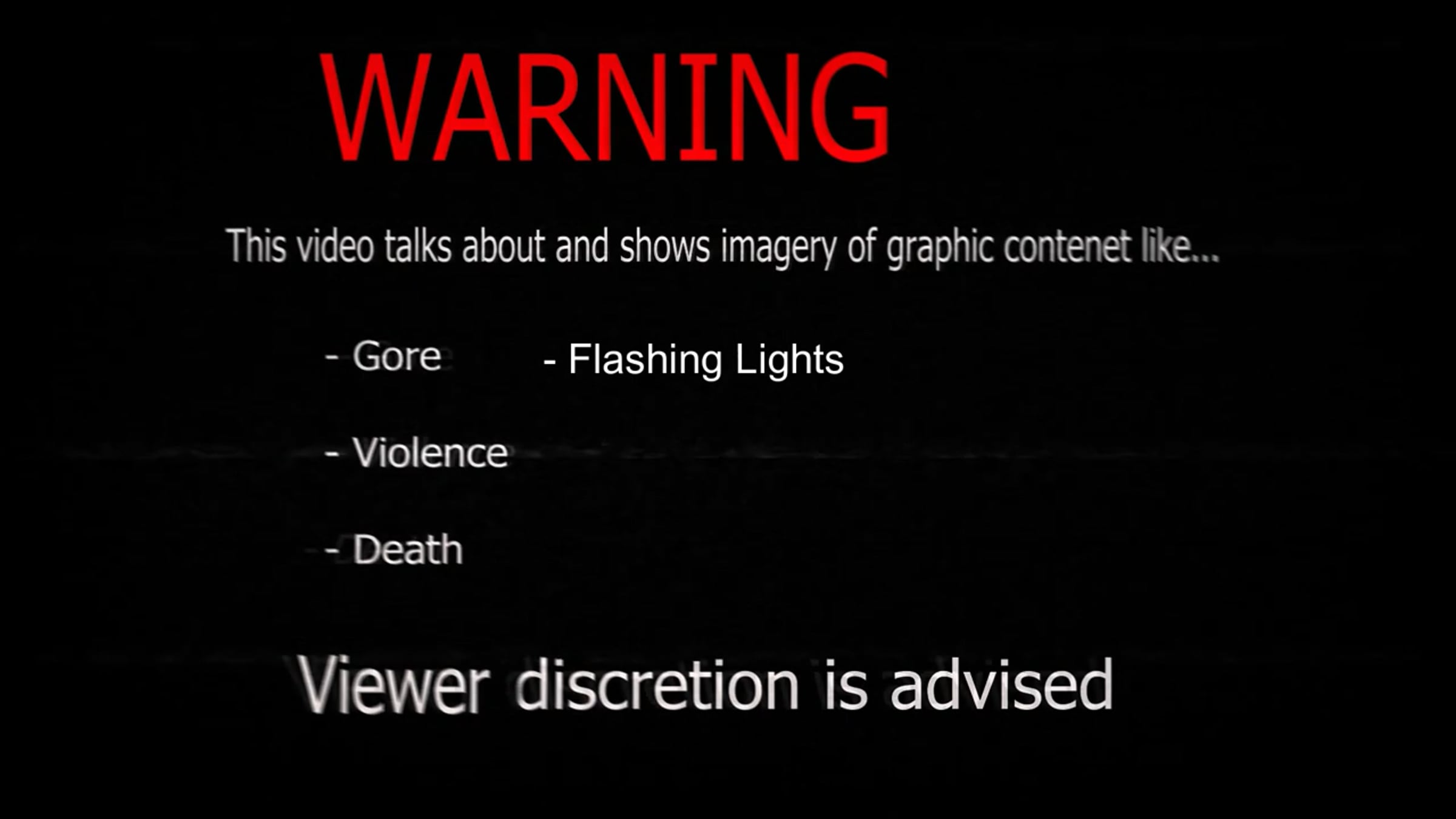 Vita Carnis - Living Meat Research Documentary 1 - Intro and The Crawl