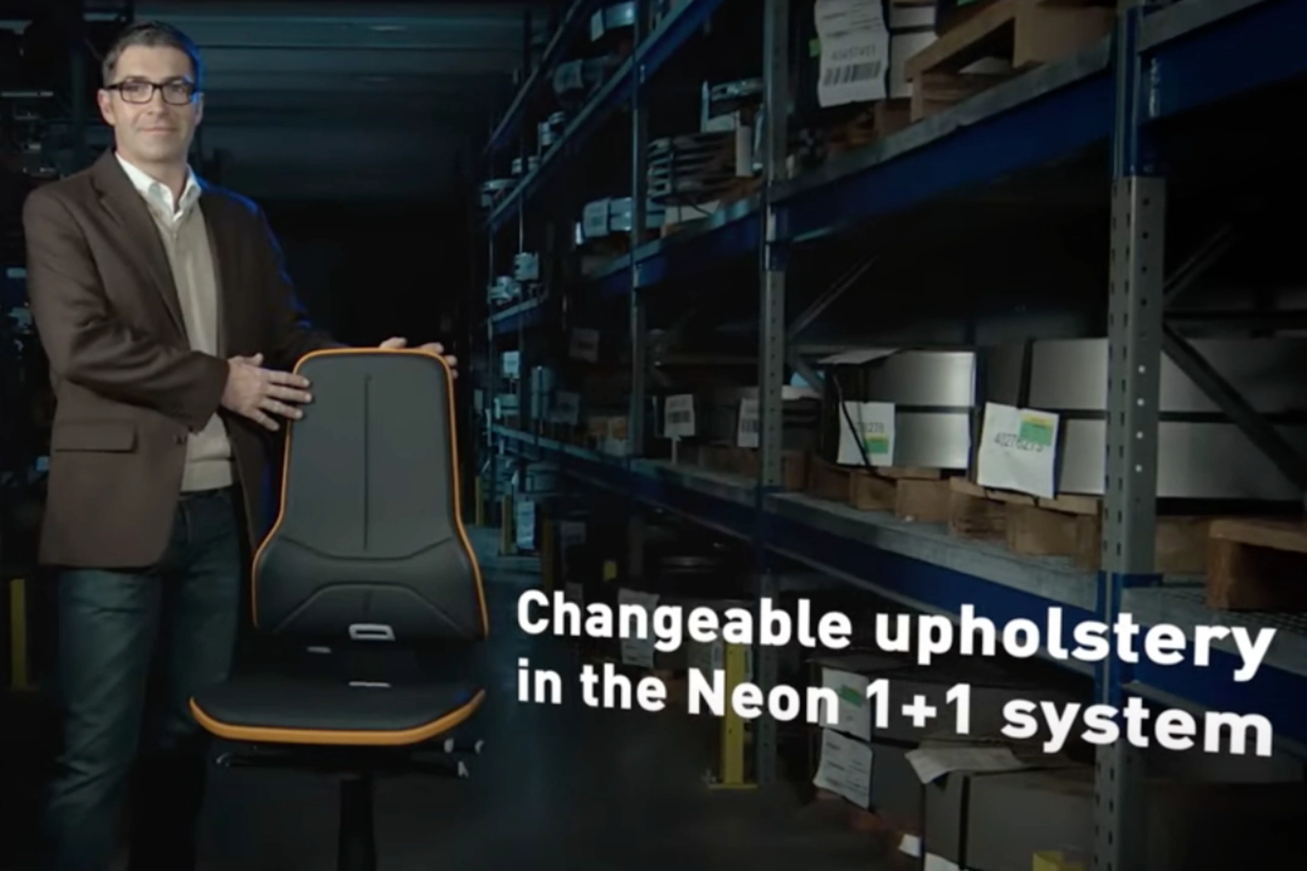 BIMOS Lab Seating - Neon Chairs - Upholstery on Vimeo