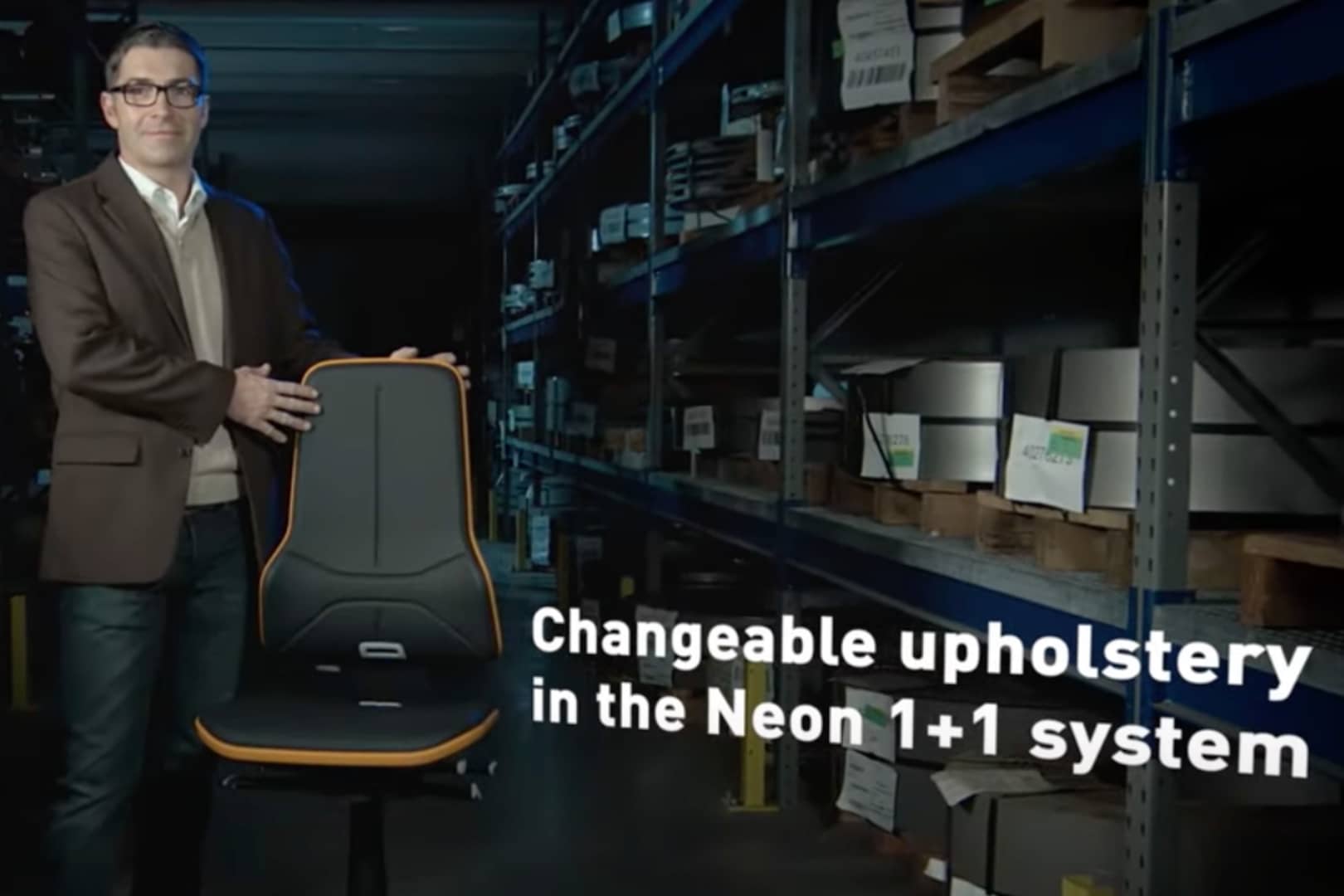 BIMOS Lab Seating - Neon Chairs - Upholstery on Vimeo