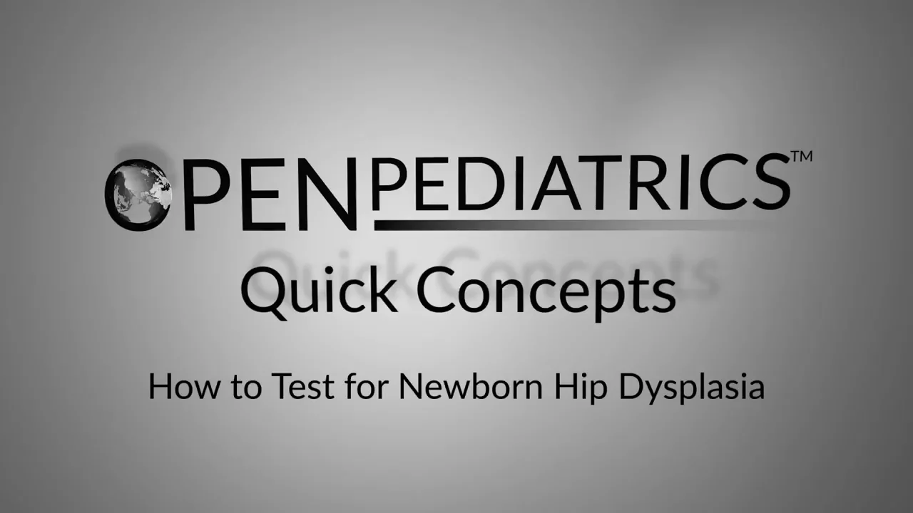 How to Test for Newborn Hip Dysplasia