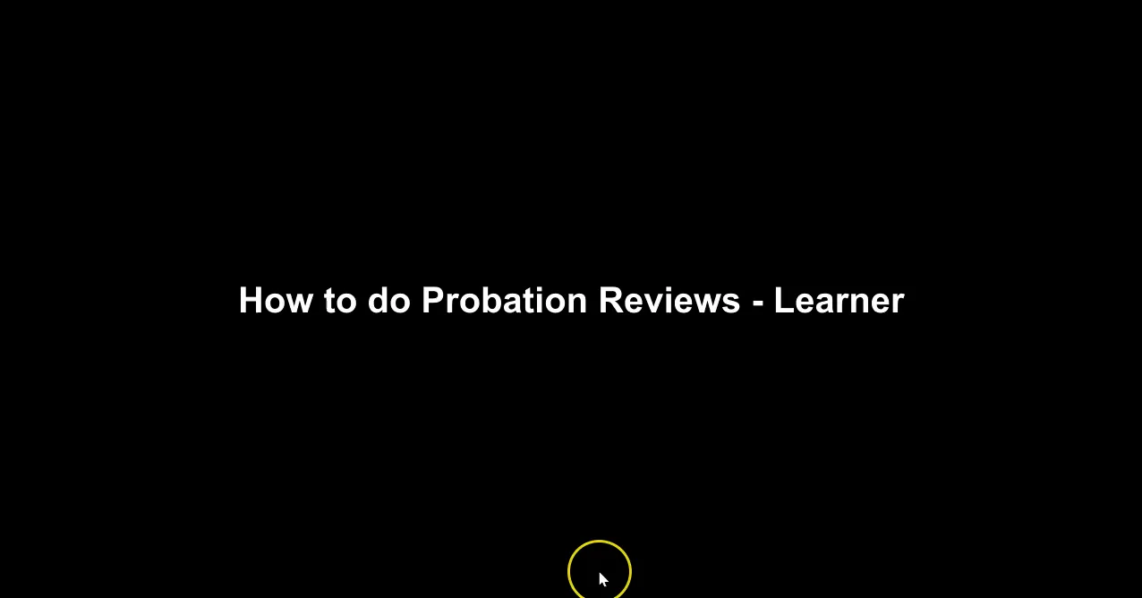 How 2 do Probation Reviews - Learner UK