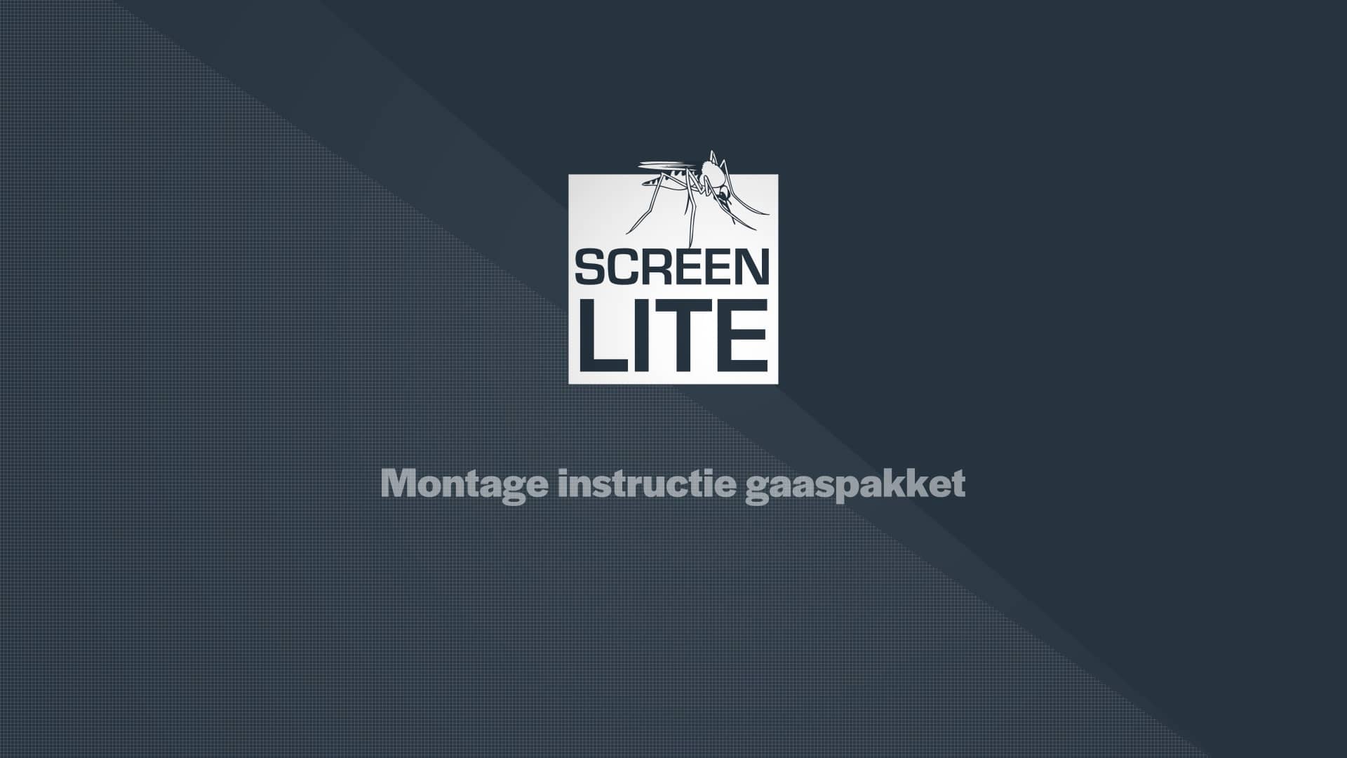 ScreenLite - Montage instructie gaaspakket on Vimeo