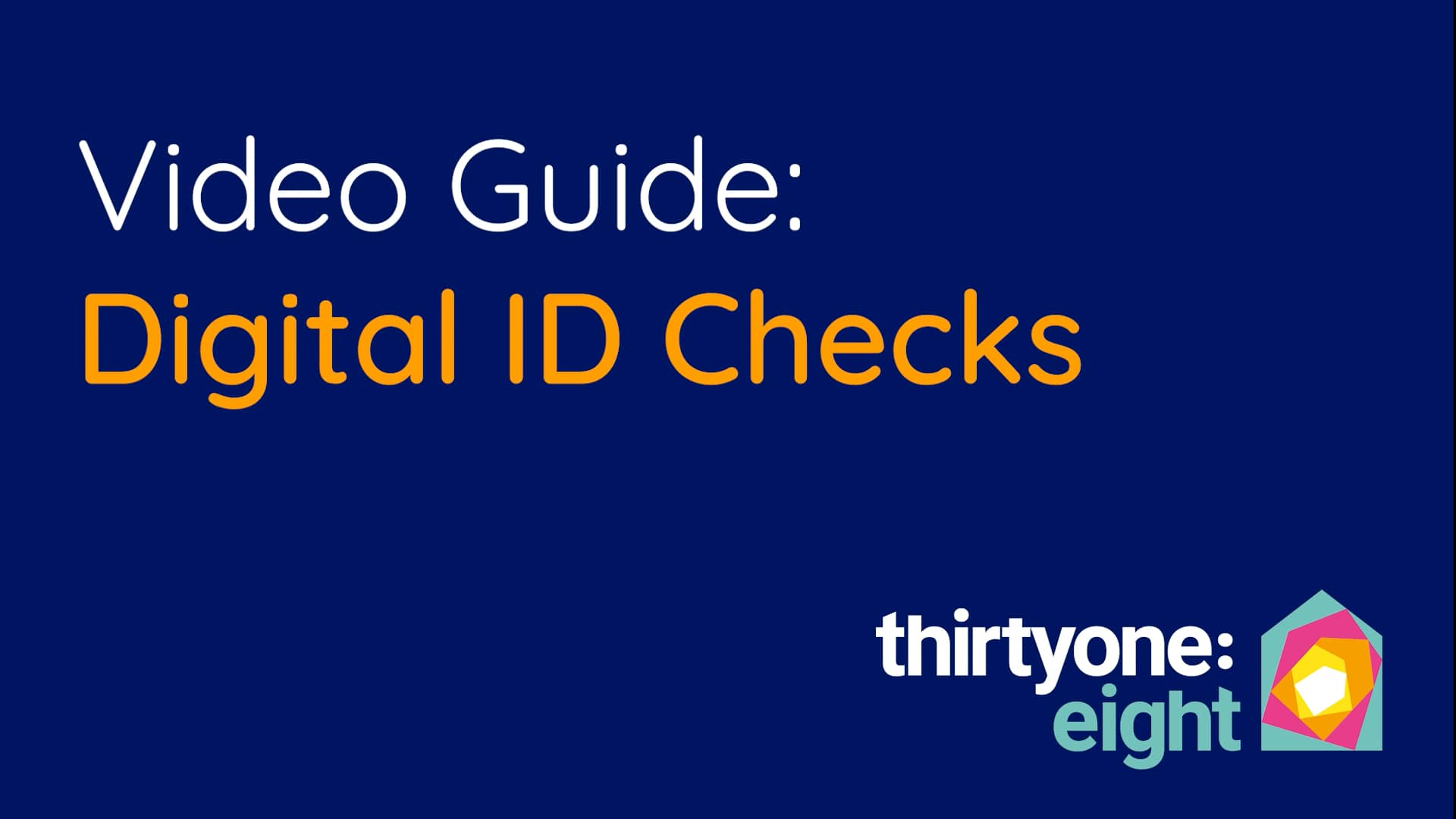 Digital ID Checks on Vimeo