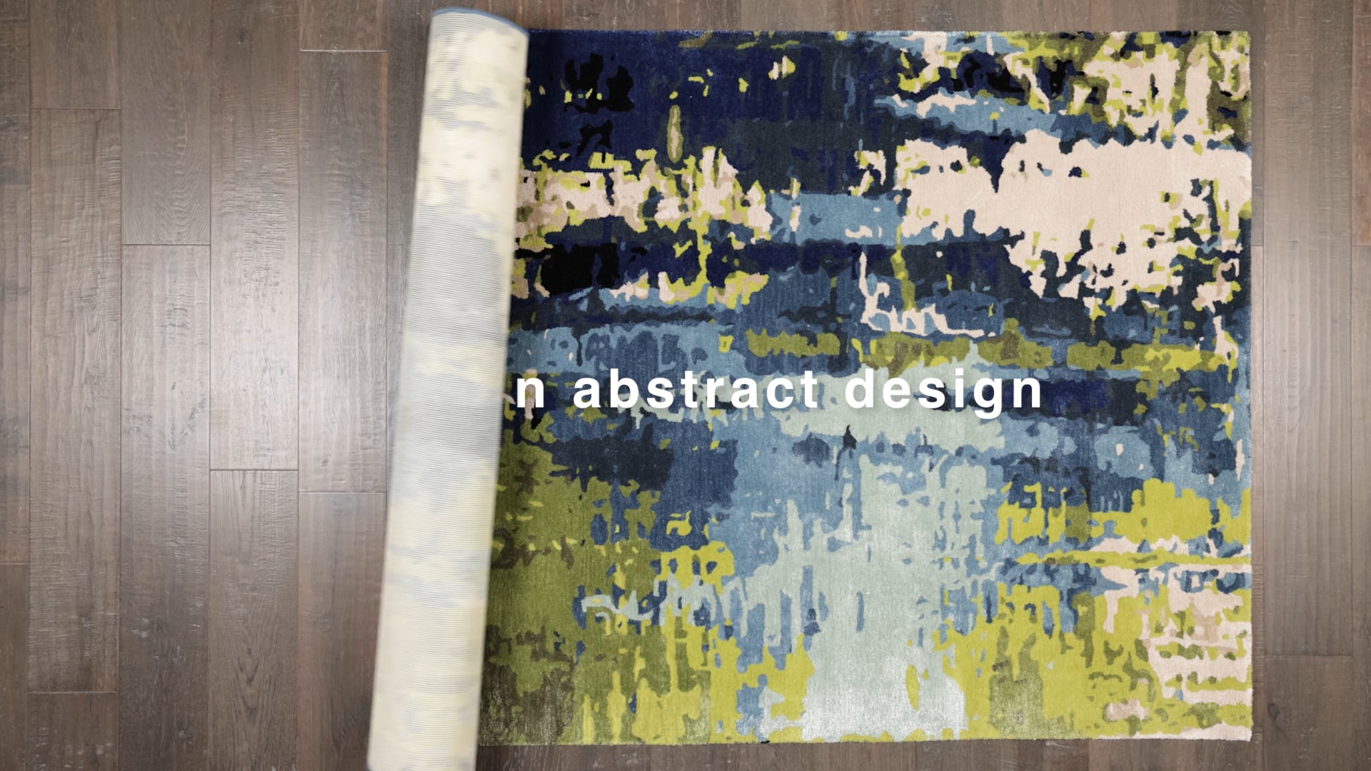 Jaipur Living Matcha Handmade Abstract Blue/Green Area Rug, 9'x13 ...