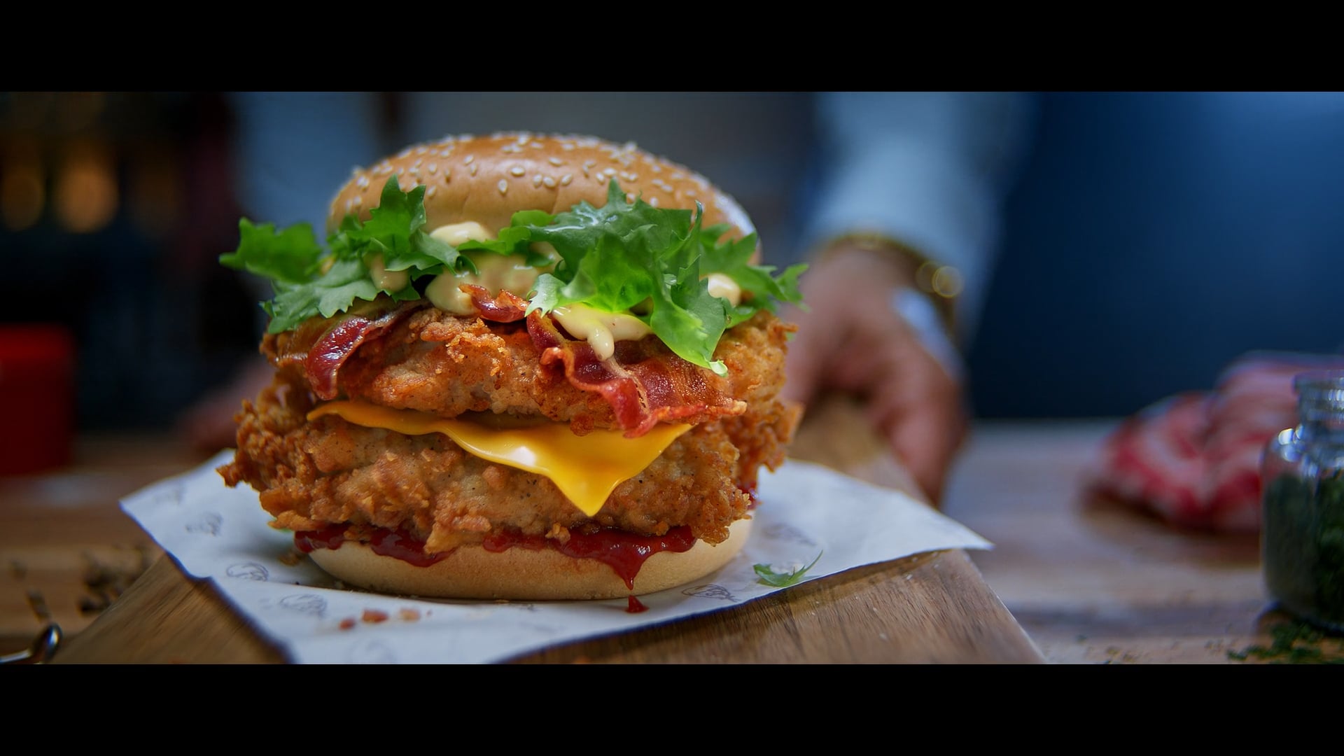 KFC Double Colonel's Burger on Vimeo
