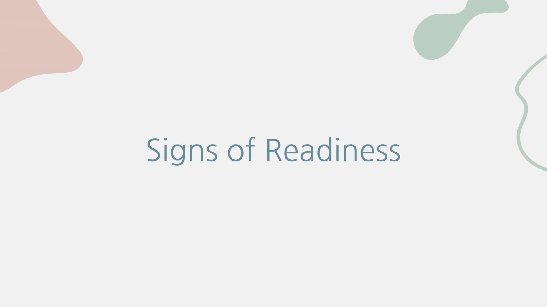 M2-L1_Signs of Readiness on Vimeo
