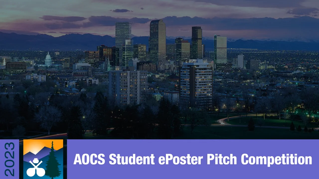 AOCS Student ePoster and Pitch Competition on Vimeo