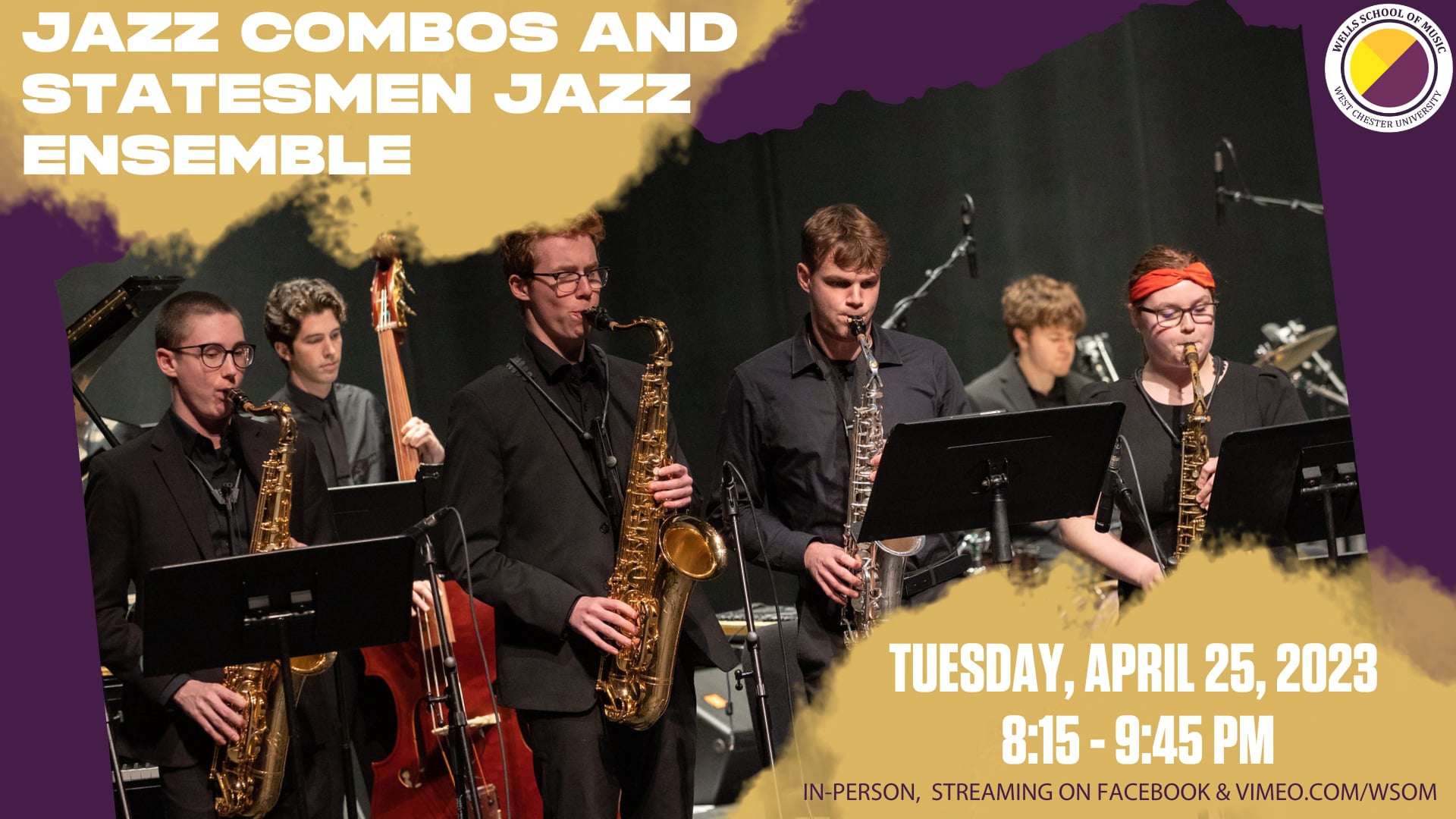 04.25.2023 Jazz Combos & Statesmen Jazz Ensemble Concert on Vimeo