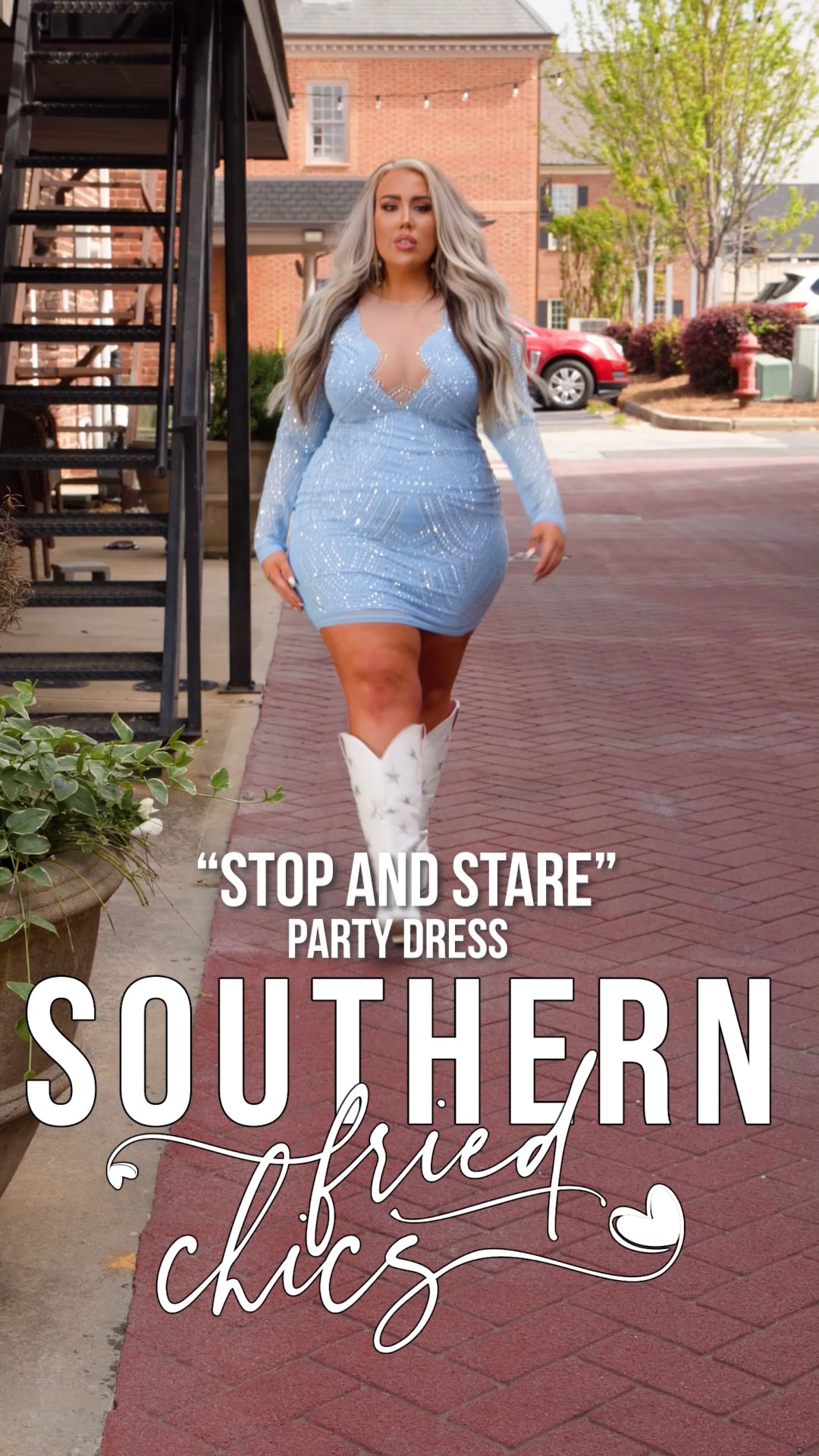 Southern Fried Chics Stop and Stare Party Dress with Taylor Promo- on Vimeo