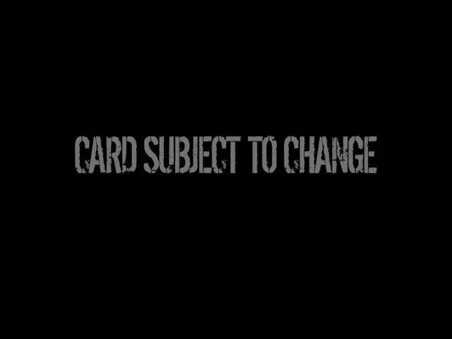Card Subject to Change Trailer on Vimeo