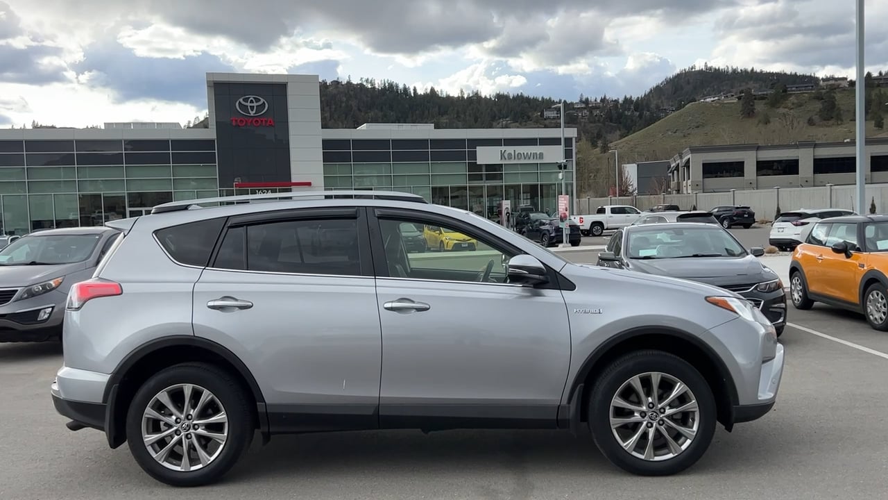 Silver 2017 Toyota RAV4 Hybrid Limited Review Kelowna BC - Kelowna ...