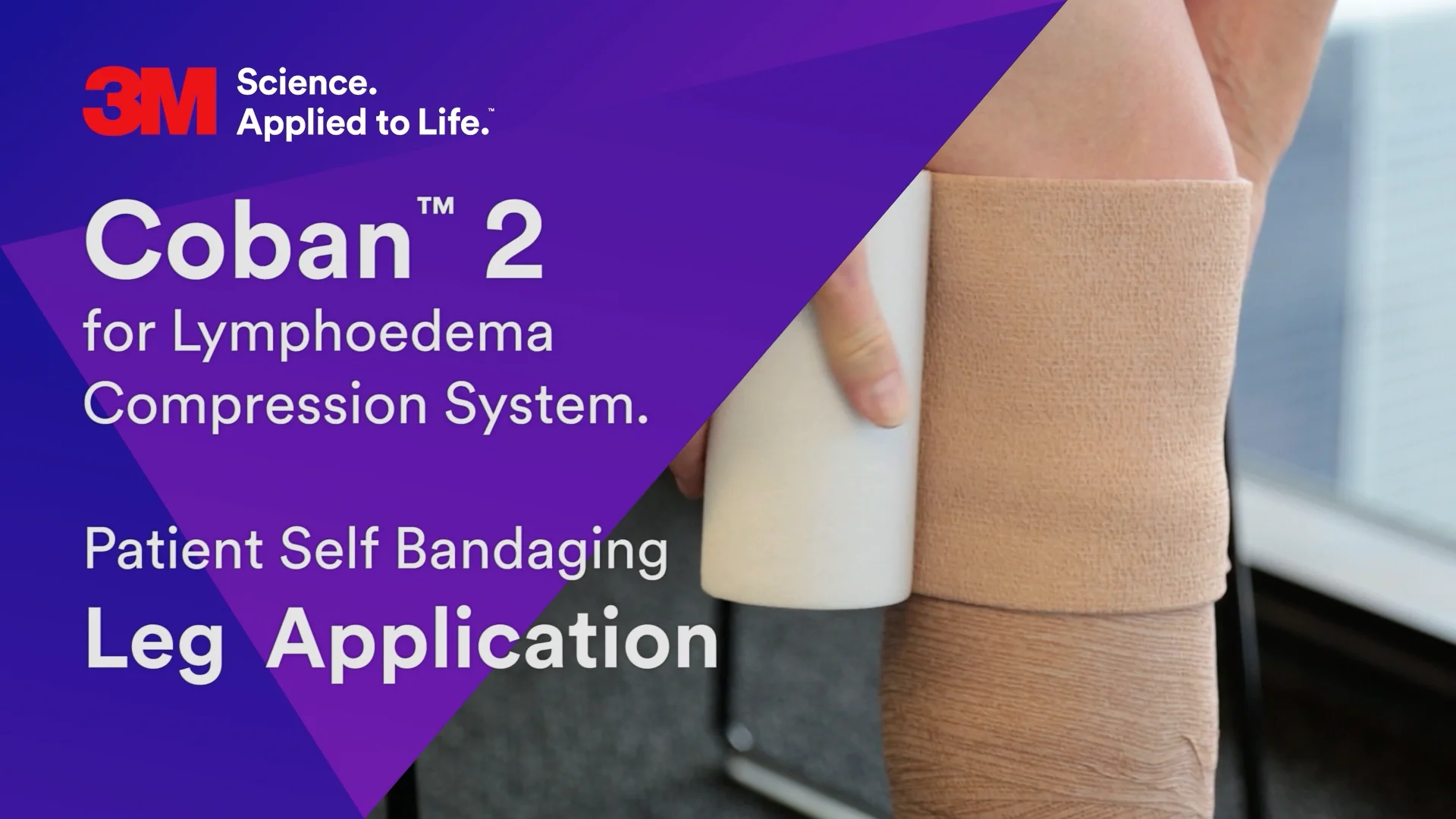 3M Coban 2 Leg Application Localised on Vimeo