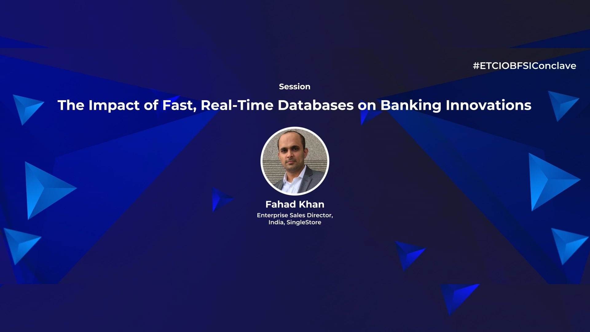 Session- The Impact of Fast, Real-Time Databases on Banking Innovations ...