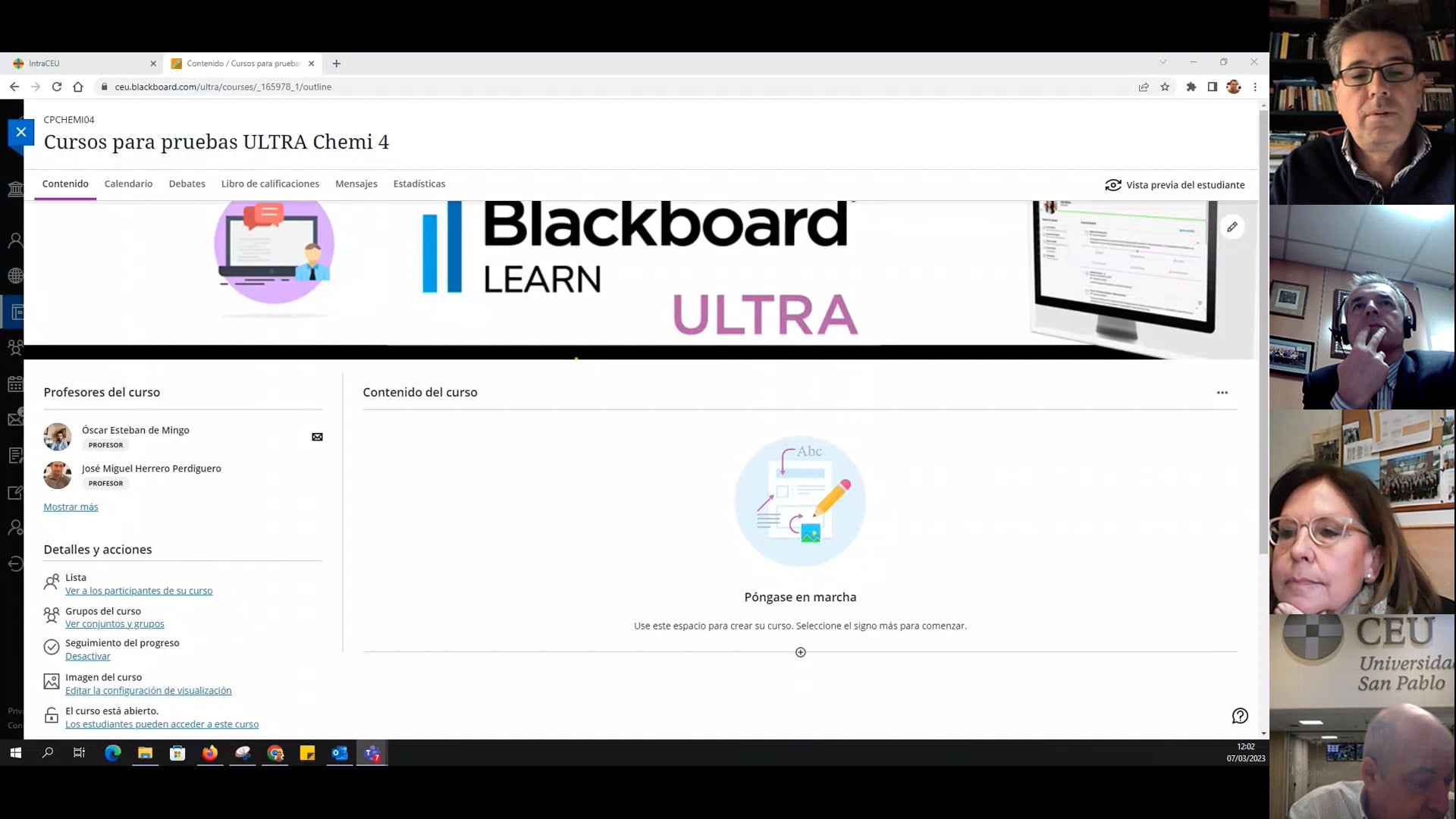 Blackboard ULTRA - Hora de crear contenido-2 on Vimeo