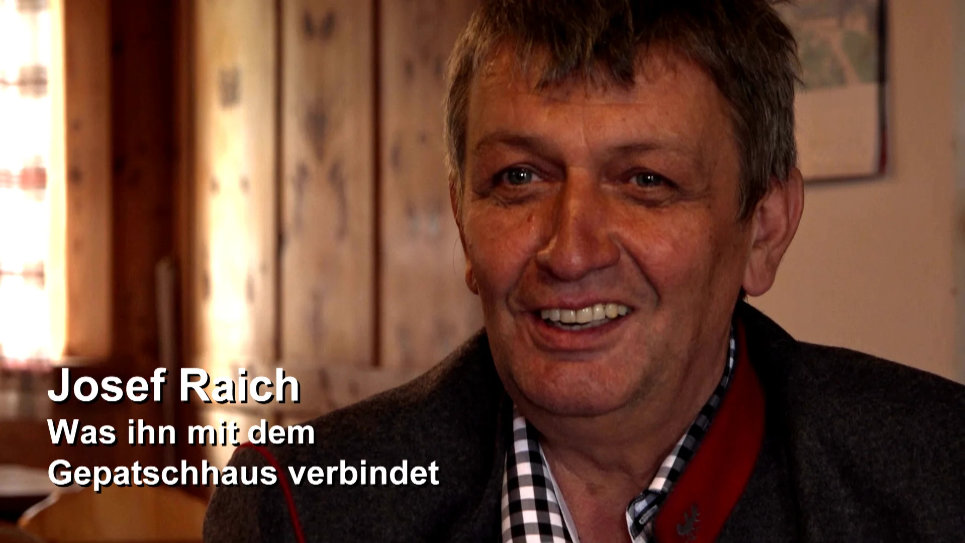 Zeitzeugen - Was ihn mit dem Gepatschhaus verbindet / Josef Raich on Vimeo