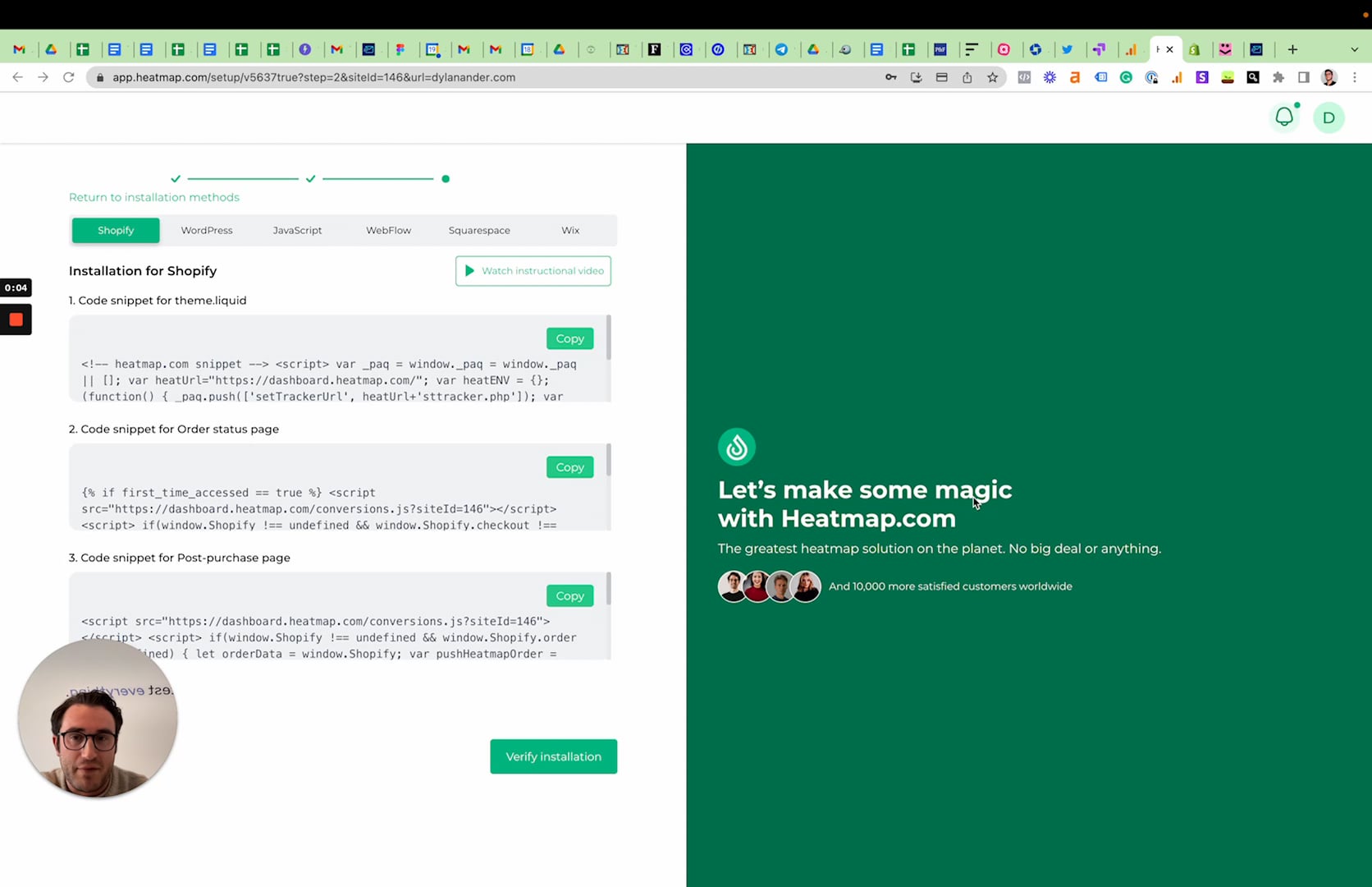 Shopify Install Video on Vimeo