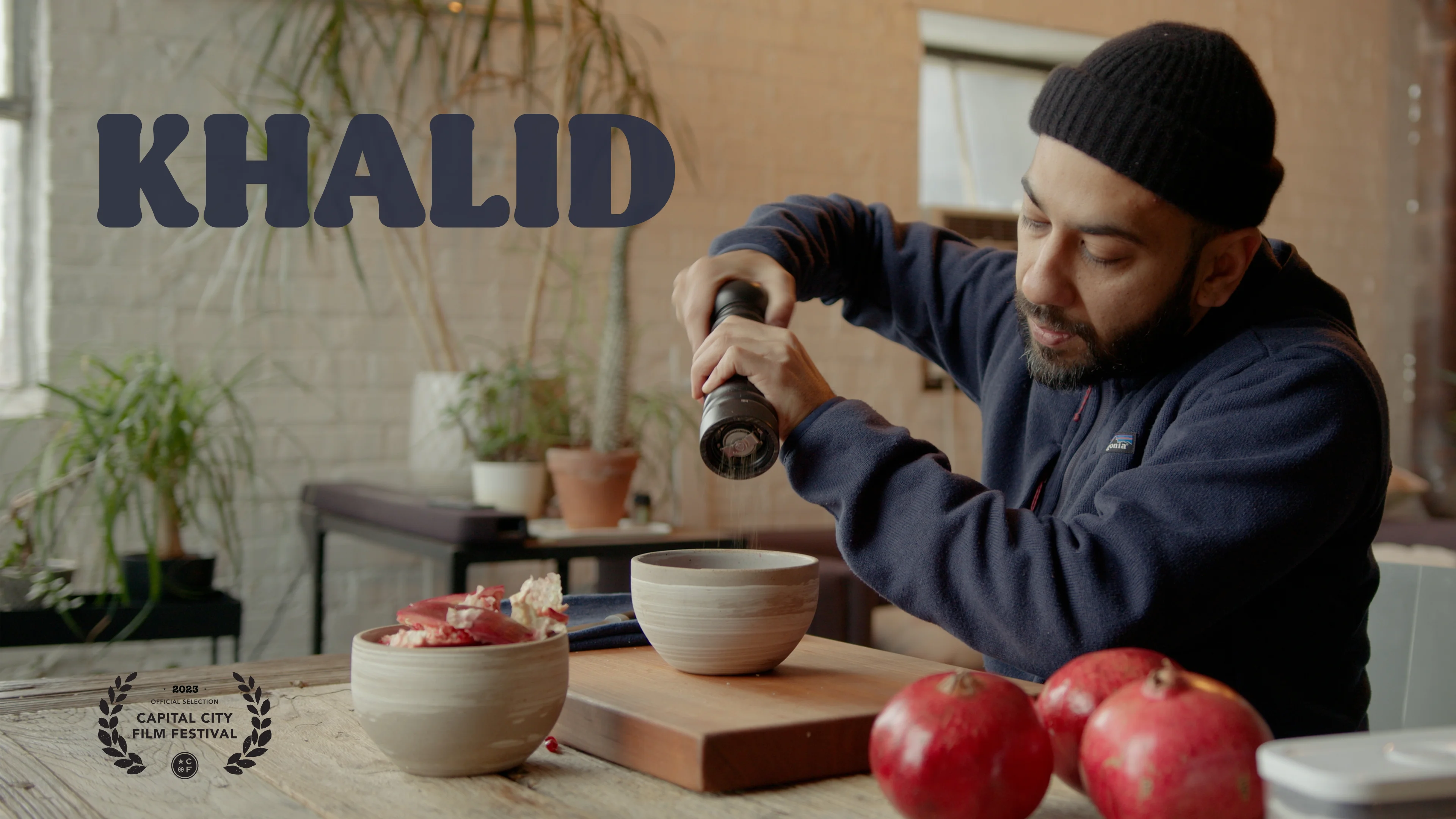 Eat Pomegranate with Khalid Ibrahim on Vimeo