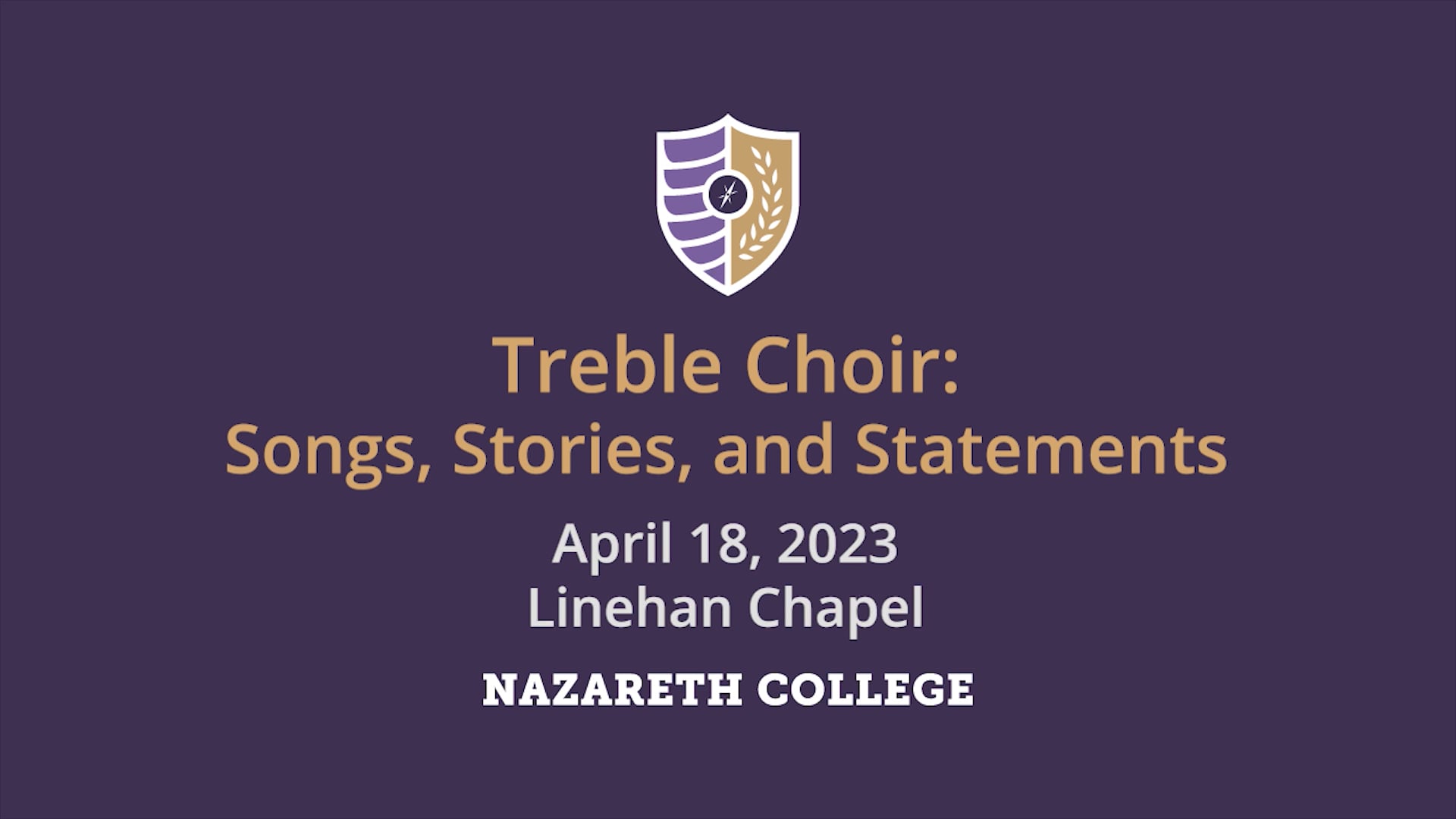 Treble Choir: Songs, Stories, and Statements 4-18-2023 on Vimeo