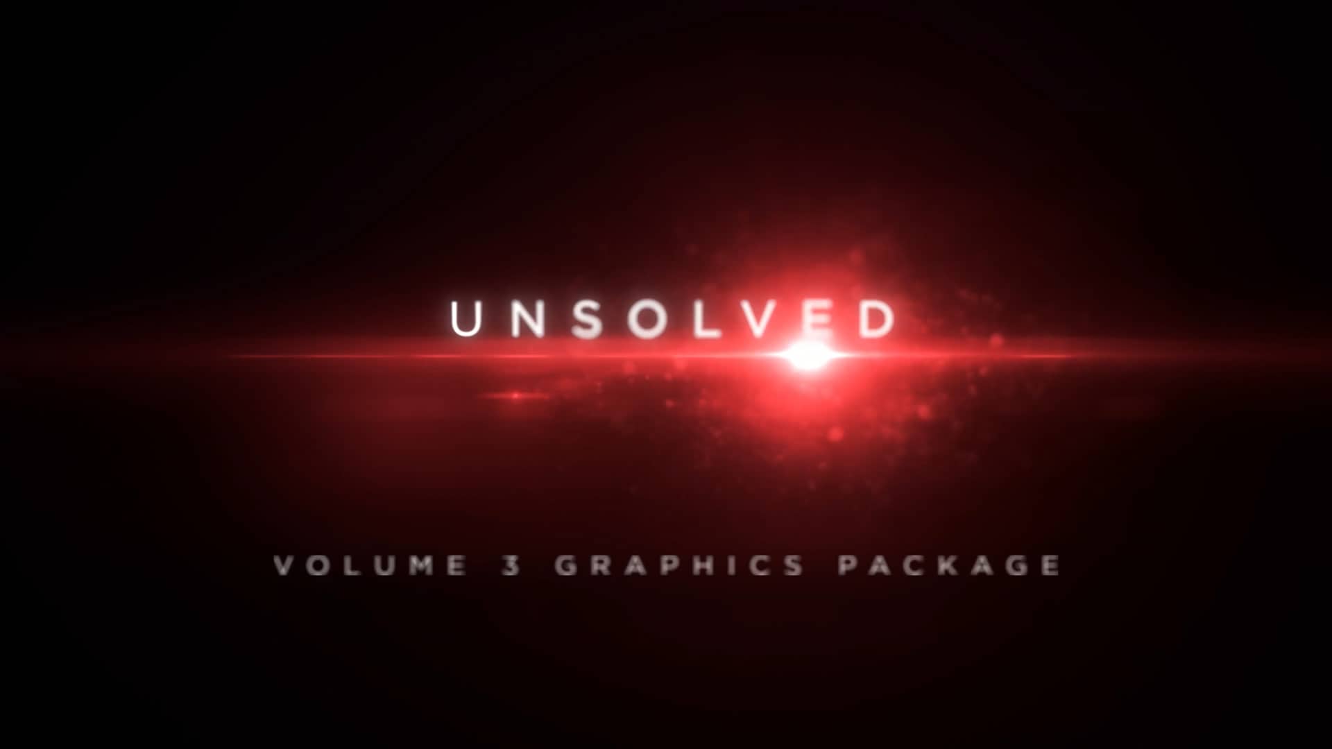 Unsolved Mysteries Graphics Package on Vimeo