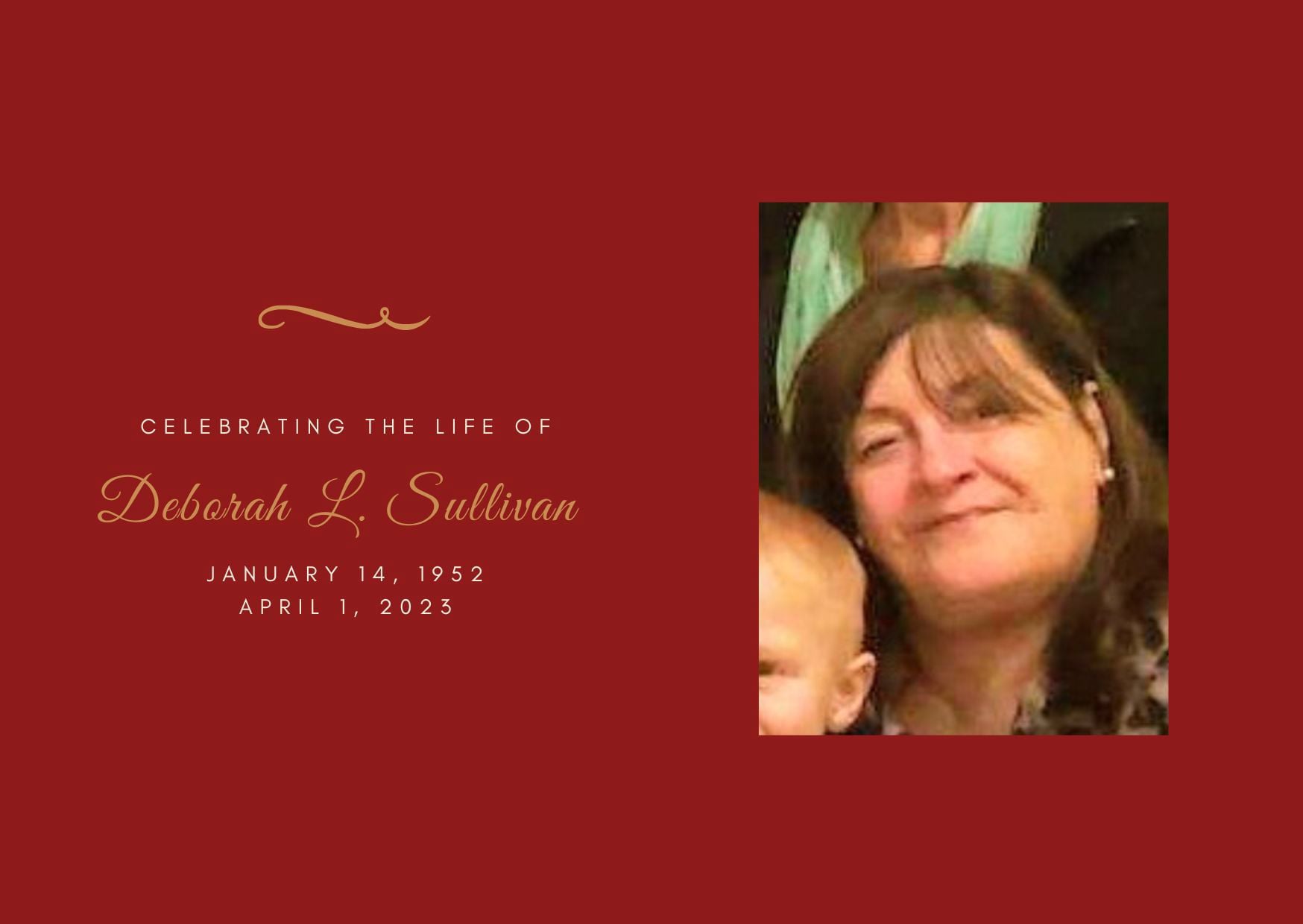 Celebrating the Life of Deborah L. Sullivan on Vimeo