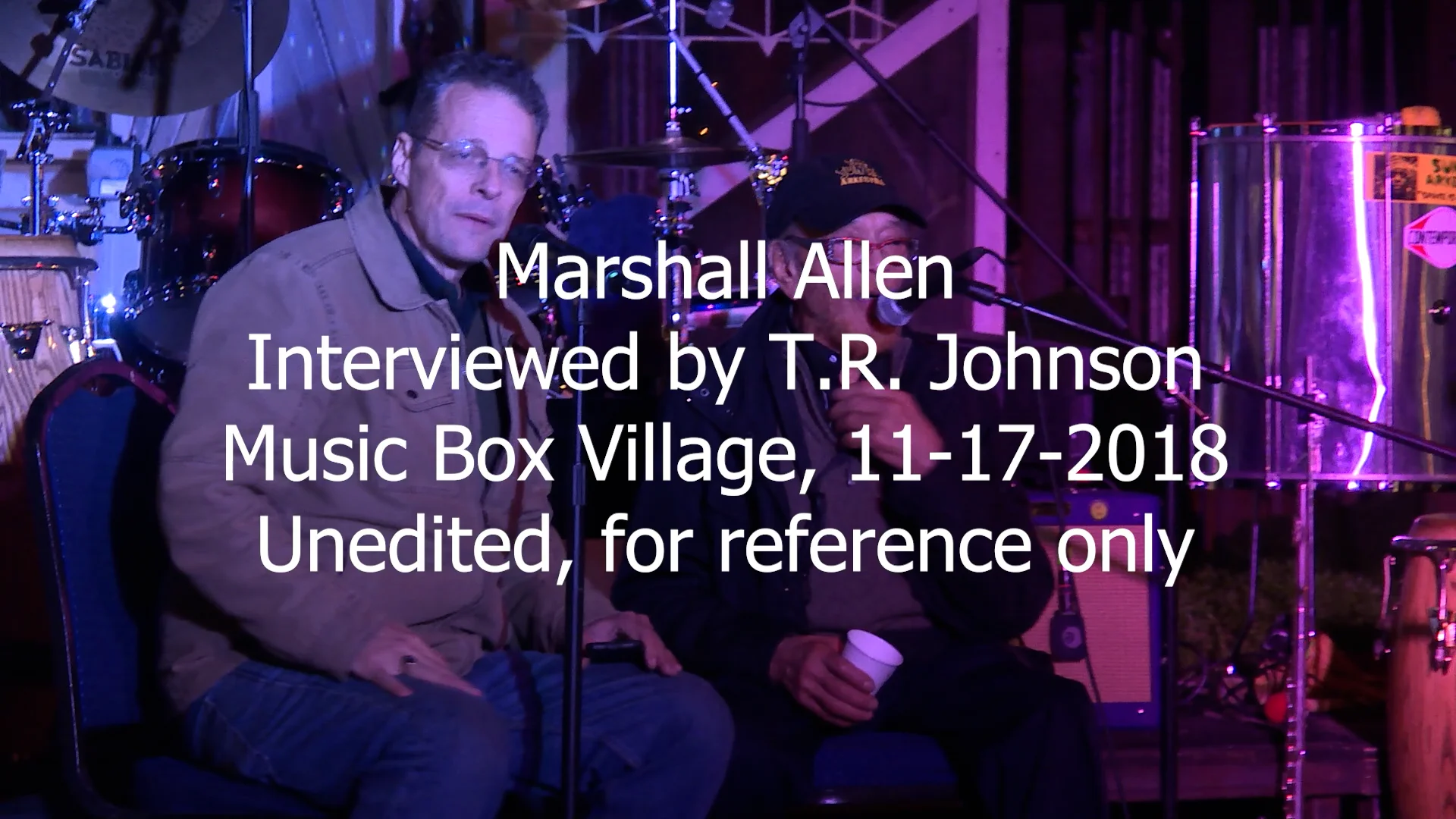 Marshall Allen Unedited Interview by TR Johnson 2018 in WWOZ Video on Vimeo