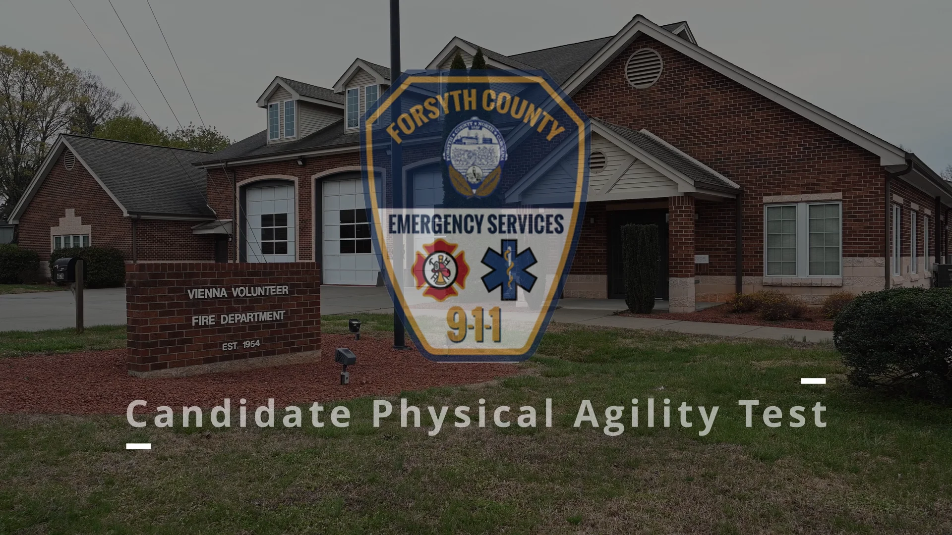 Emergency Services Fire Agility Test 2023