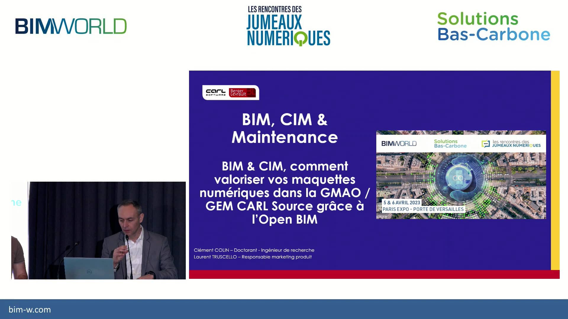 Atelier BIM World 2023 - BIM & CIM : comment valoriser vos maquettes ...