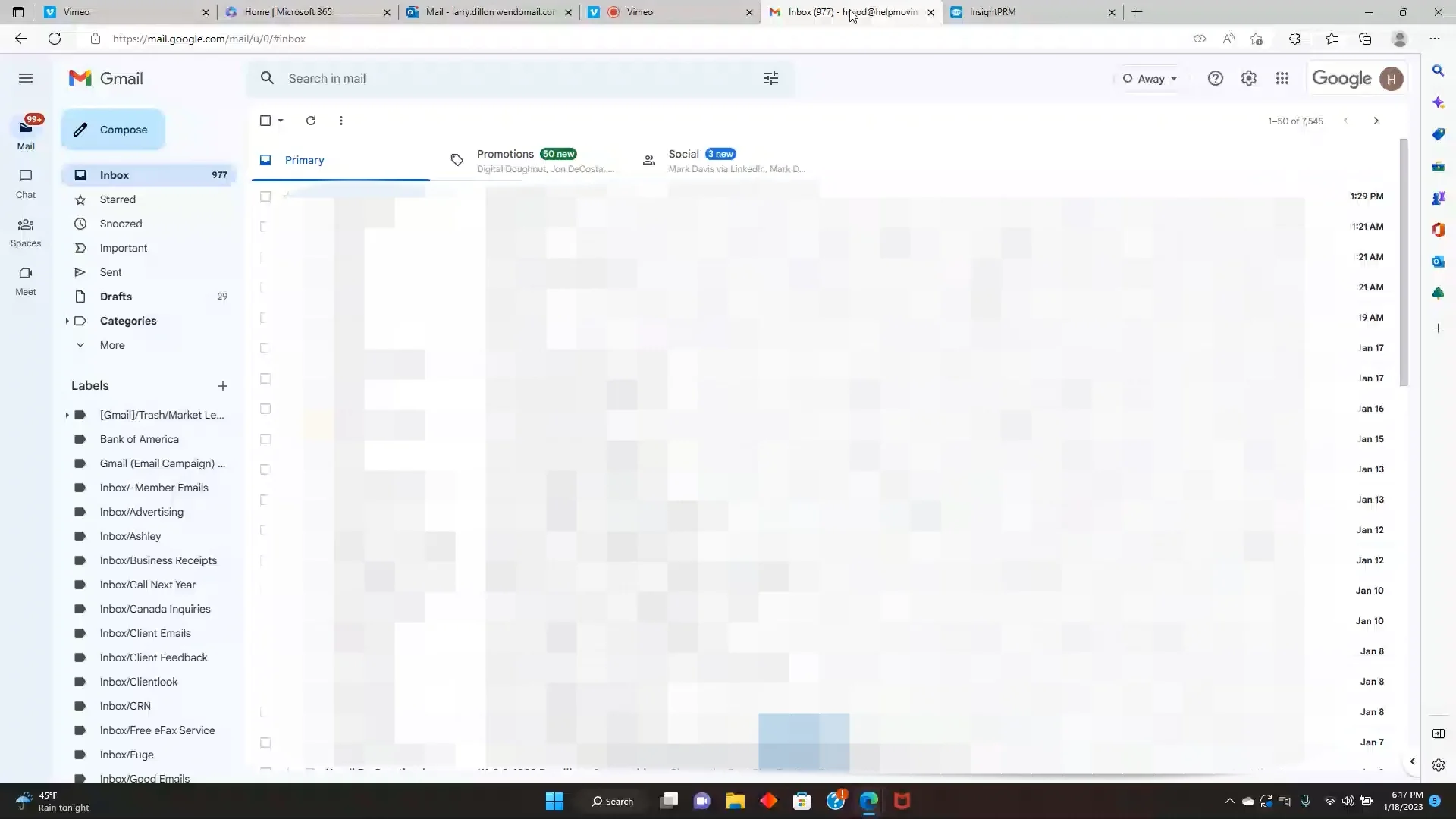 New V5 Gmail Setup Part 2 on Vimeo