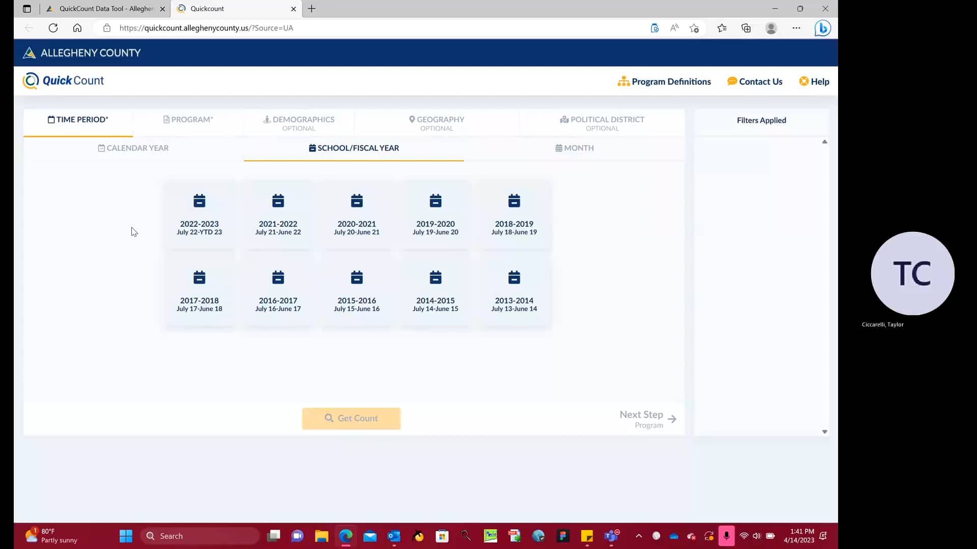 QuickCount - Chronic Absence Outcome (1) on Vimeo