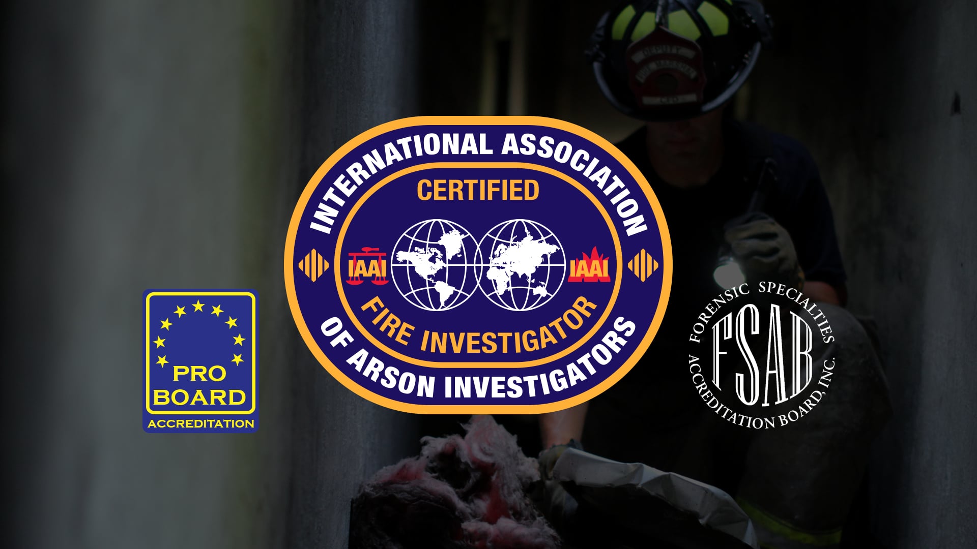 Certified Fire Investigator (IAAI-CFI®) on Vimeo