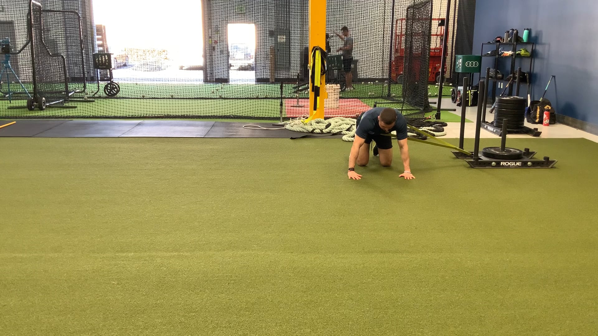 Weighted lateral bear crawls on Vimeo