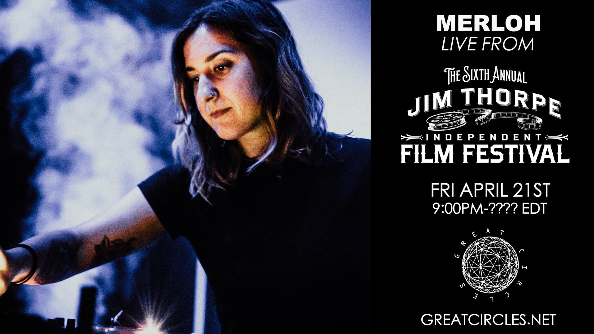 Merloh live from the Jim Thorpe Independent Film Festival - 21April2023 ...