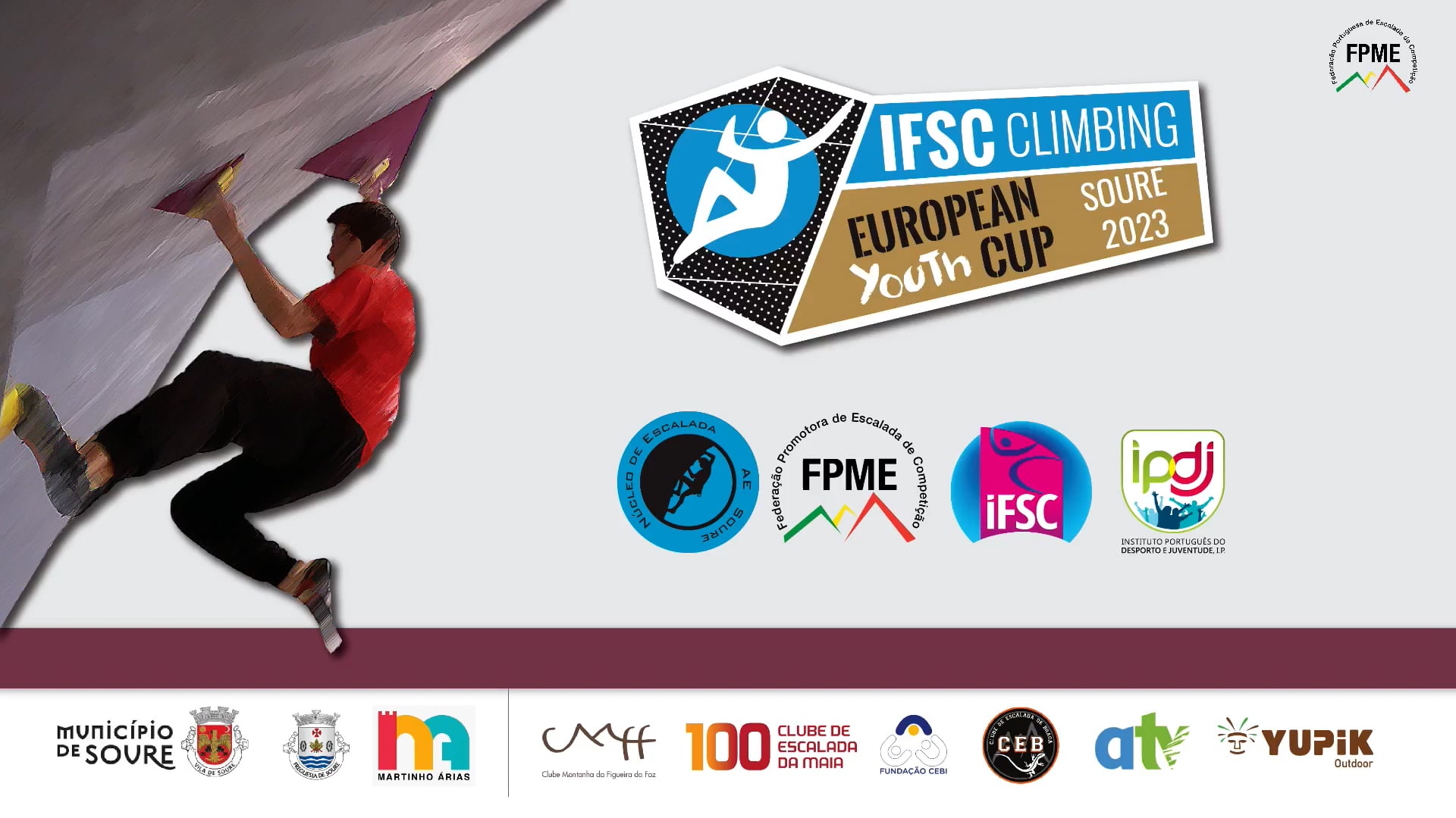 IFSC Bouldering Morning Qualifications - European Youth Cup - Soure ...