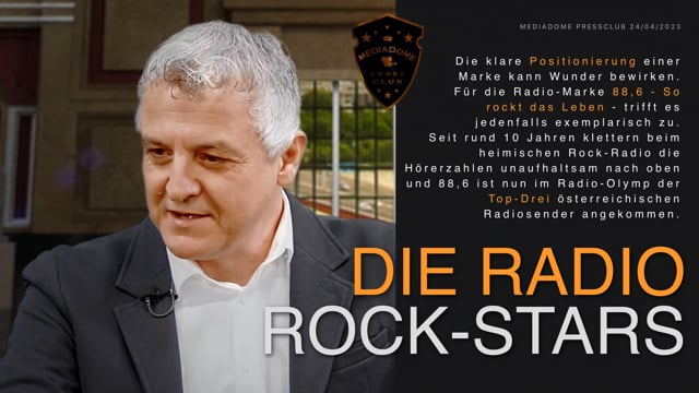 mediadome: Radio 88.6 - Die Radio Rock-Stars | medianetTV